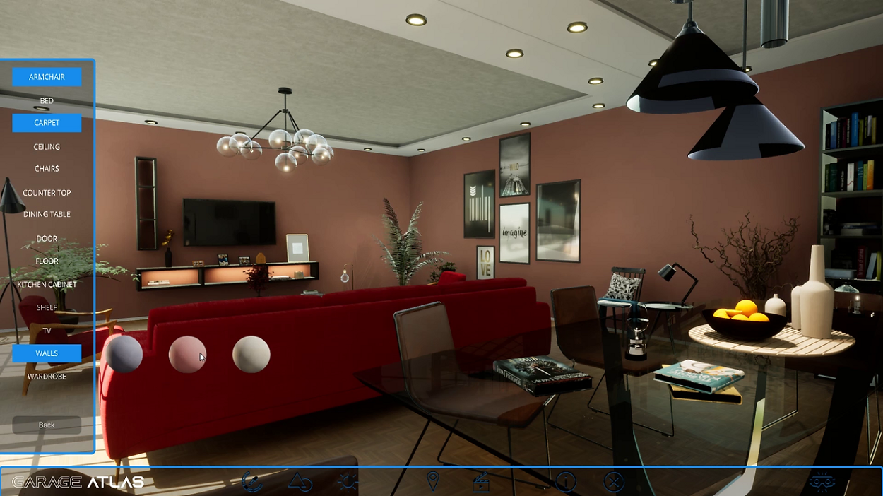 Paint Catalogue UI Design - lalinkeyvan