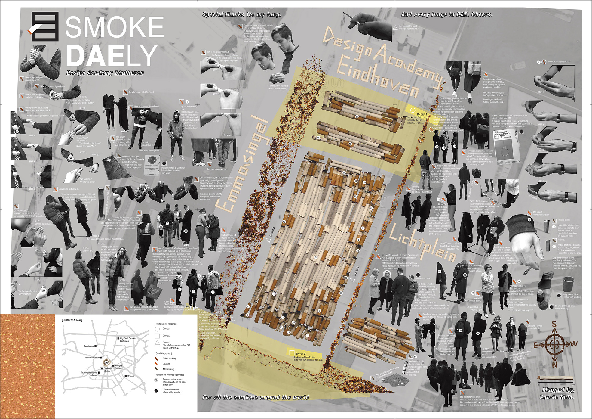 Smoking/ Mapping - s.s.kim