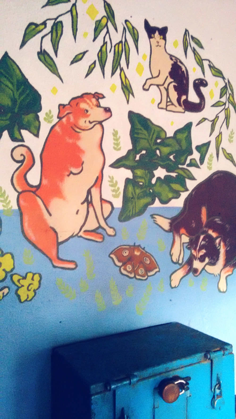 WVS Hicks ITC Mural - kabini amin