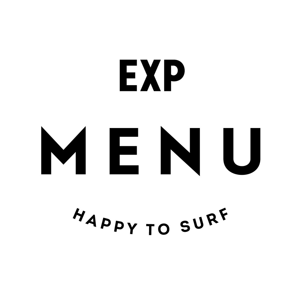 EXP restaurant brand identity - theRoom creative limited