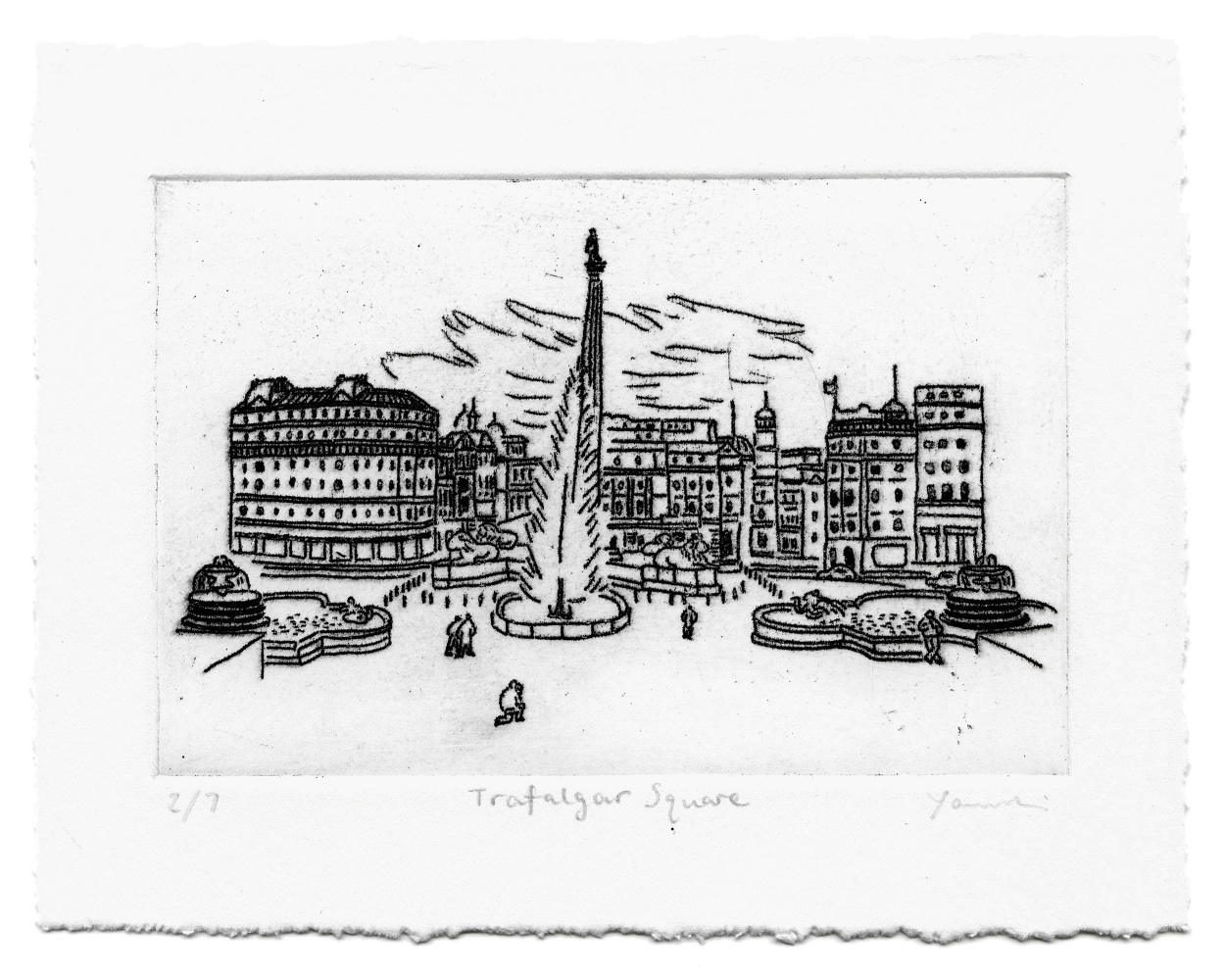 Trafalgar Square - Yawen Li