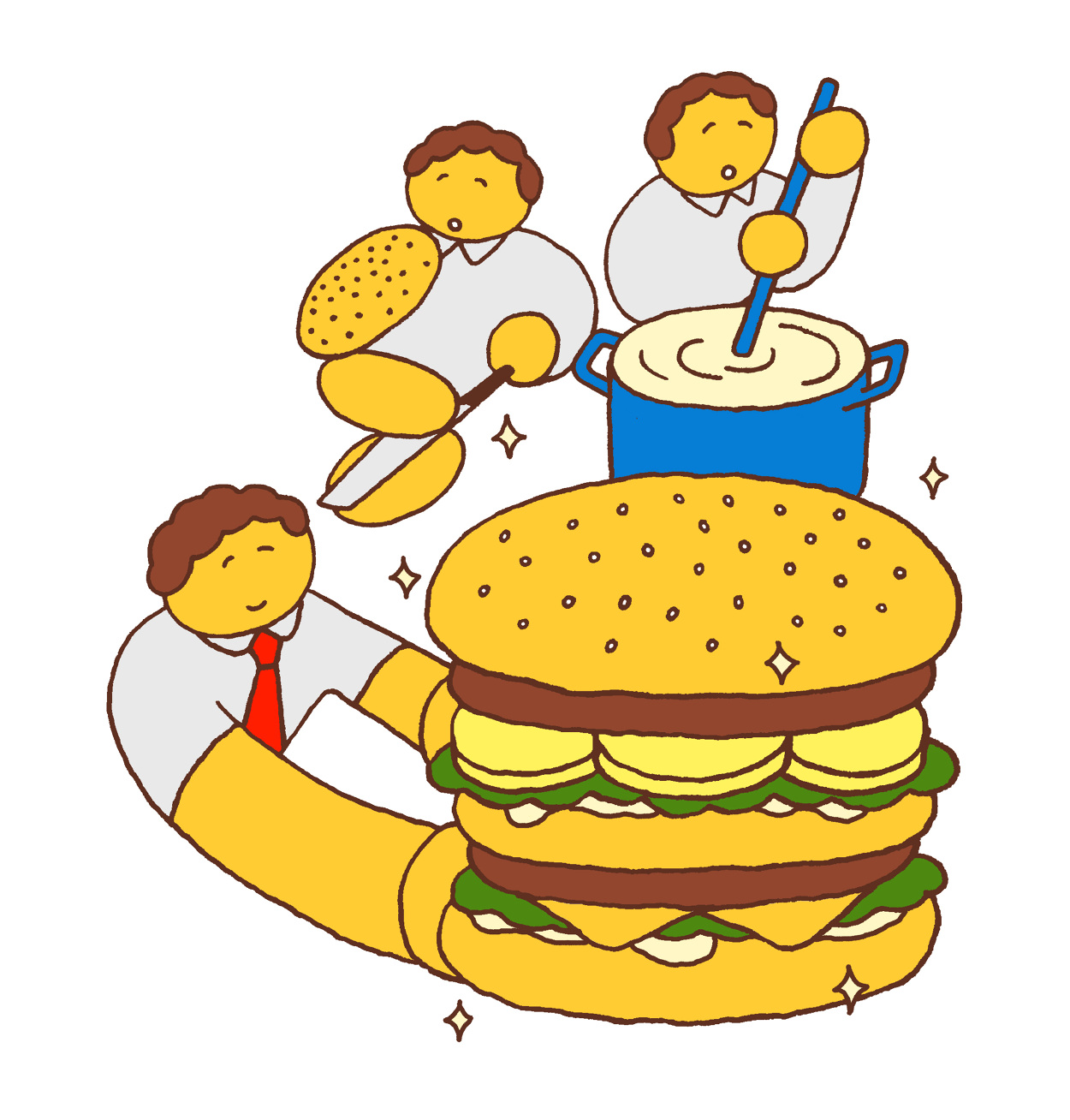 Illos for Lens - Yawen Li