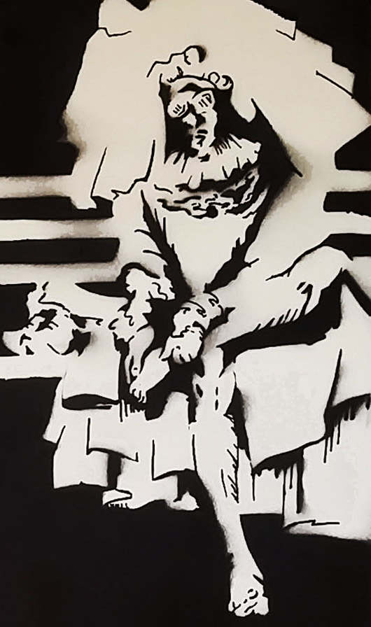 Marginalized Drawing - Maestra Nula