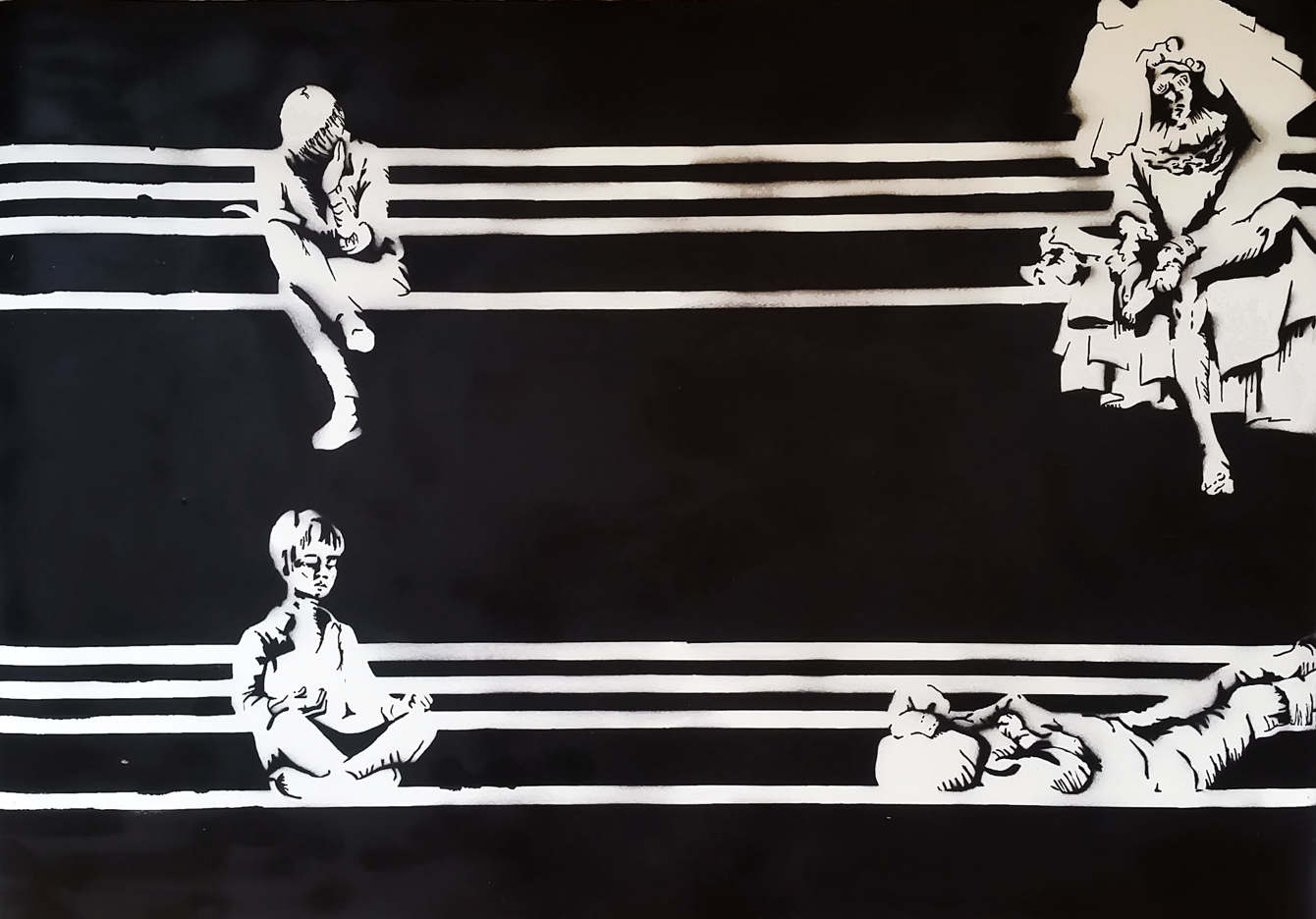 Marginalized Drawing - Maestra Nula