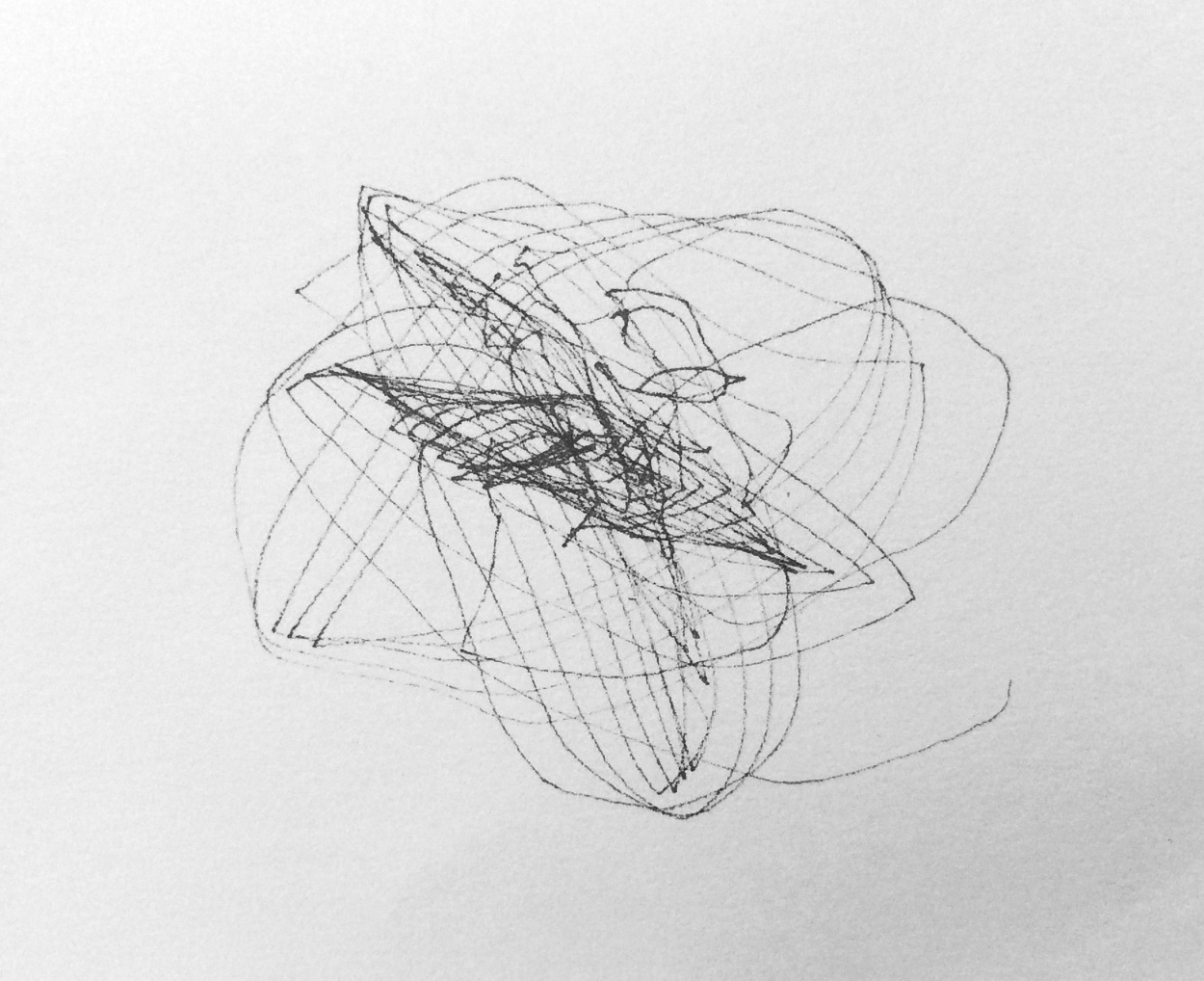 Homemade Harmonograph - Hannah Brown, designer & artist