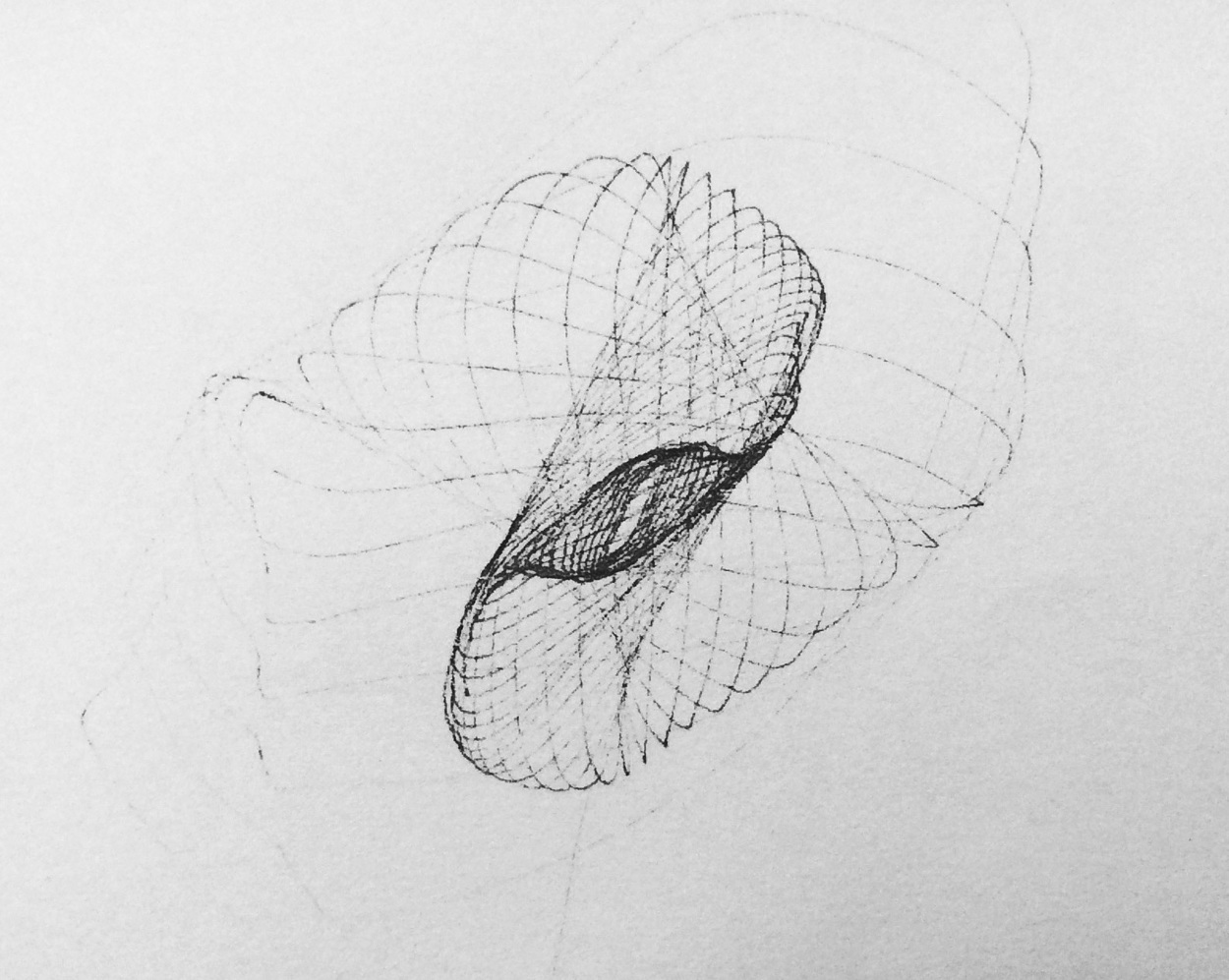 Homemade Harmonograph - Hannah Brown, designer & artist
