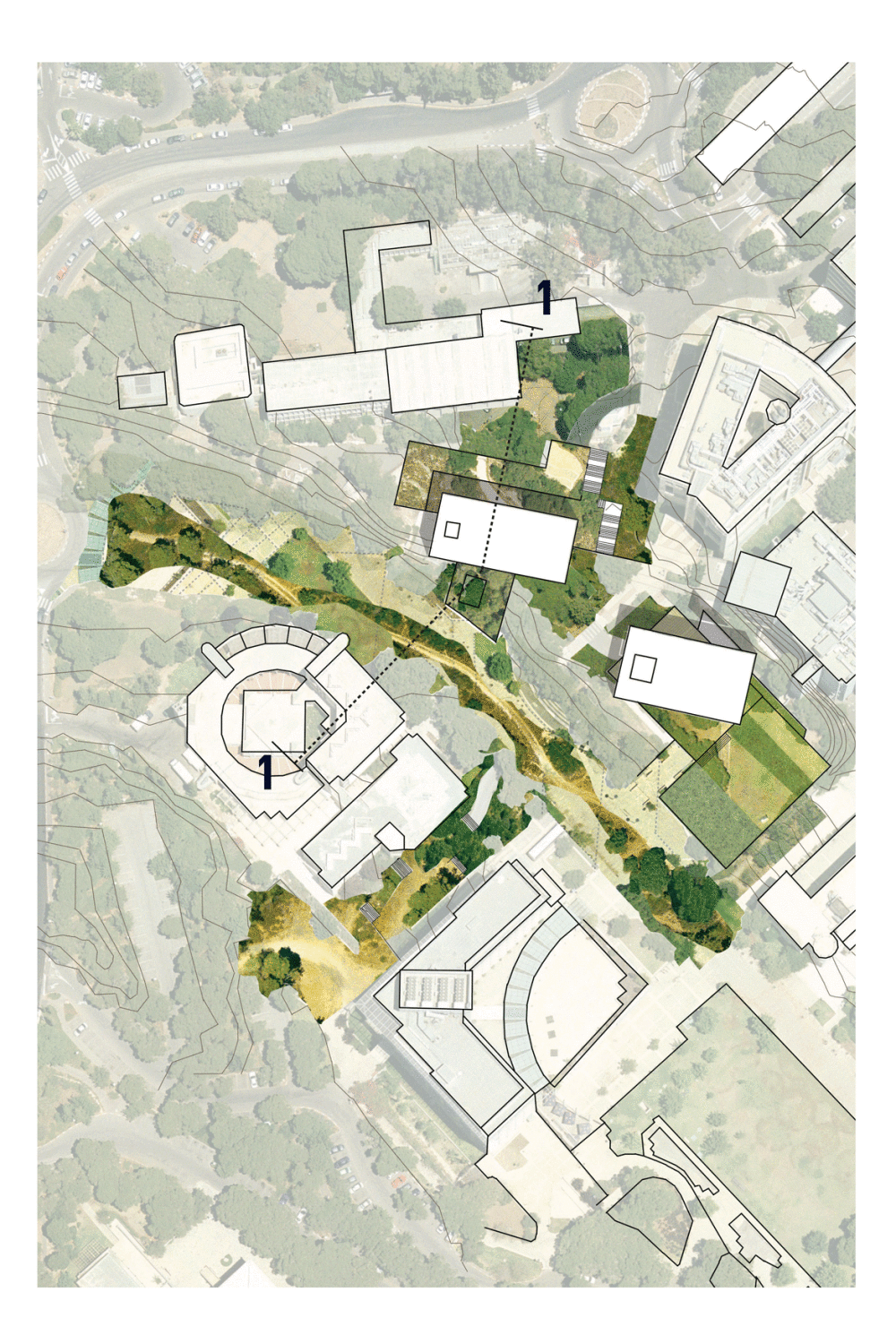 TECHNION CAMPUS MASTER PLAN - eliran ben portfolio