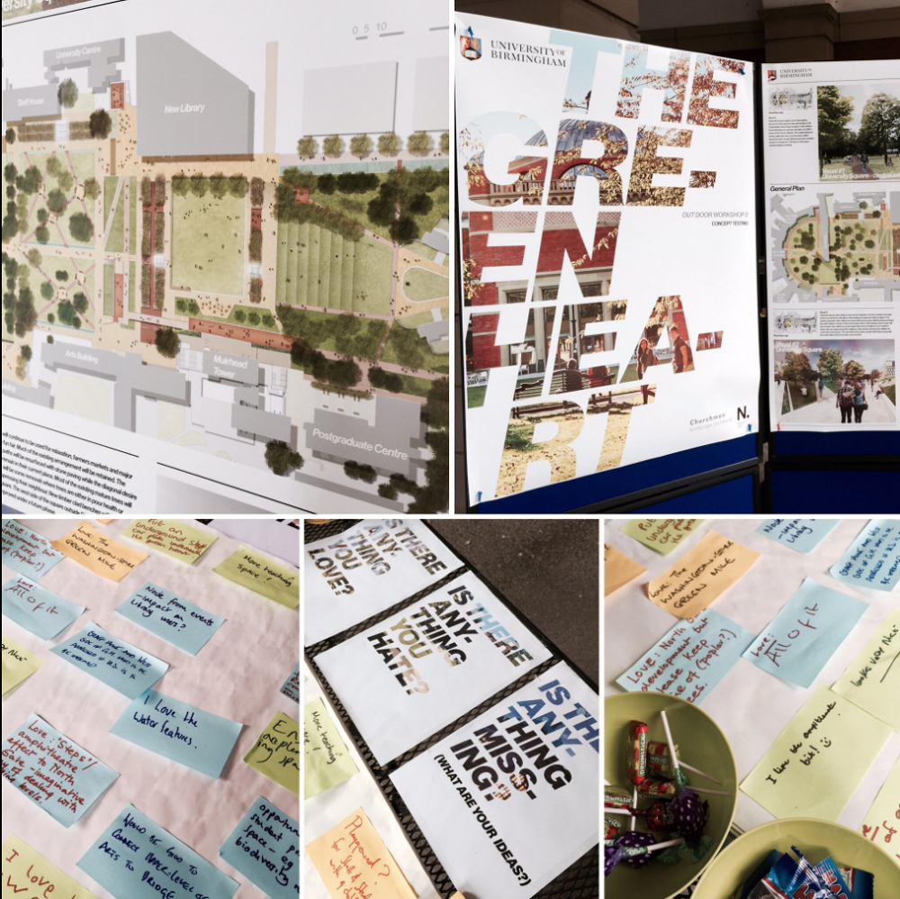 "The Green Heart" University of Birmingham - Javier Hernandez Portfolio