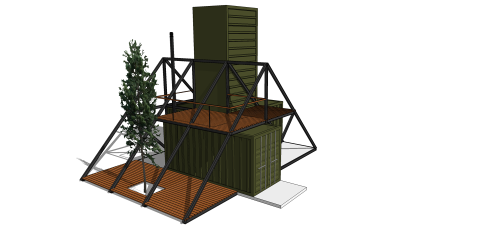 Chalé Container - Vox Arch