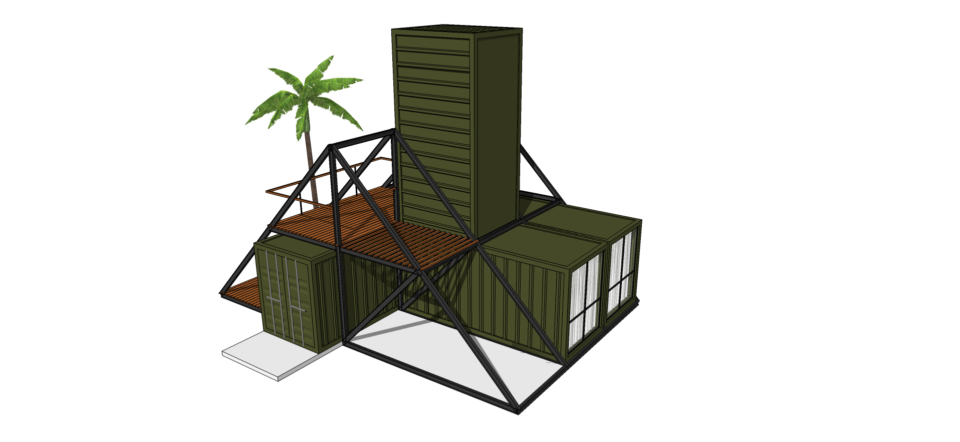 Chalé Container - Vox Arch