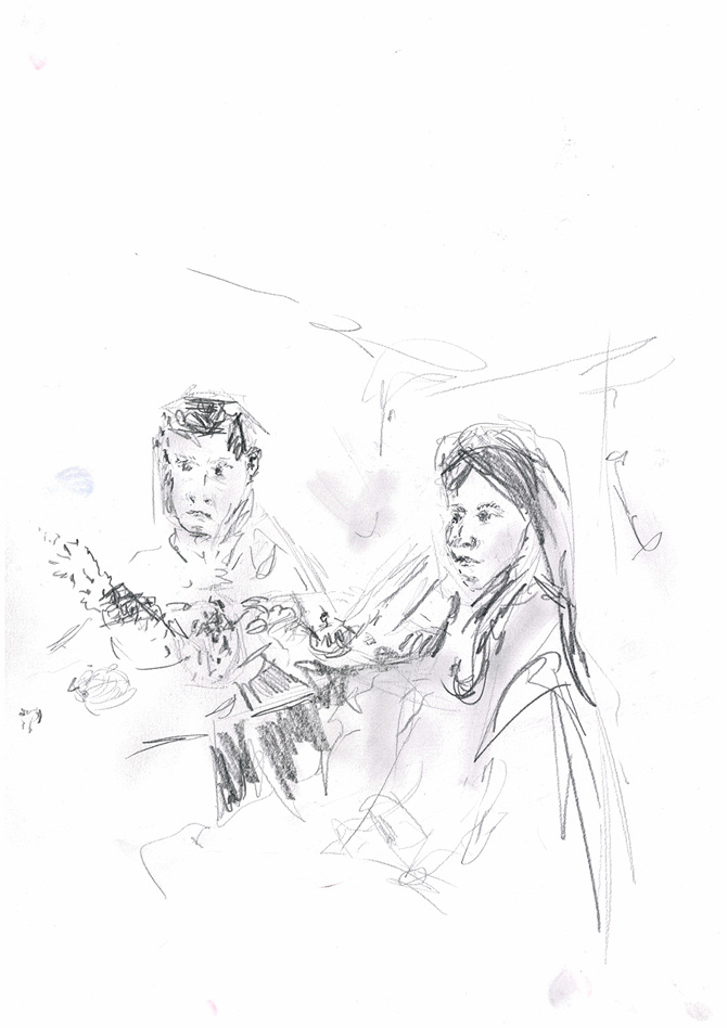 Exotic Life Drawing - elianurvista