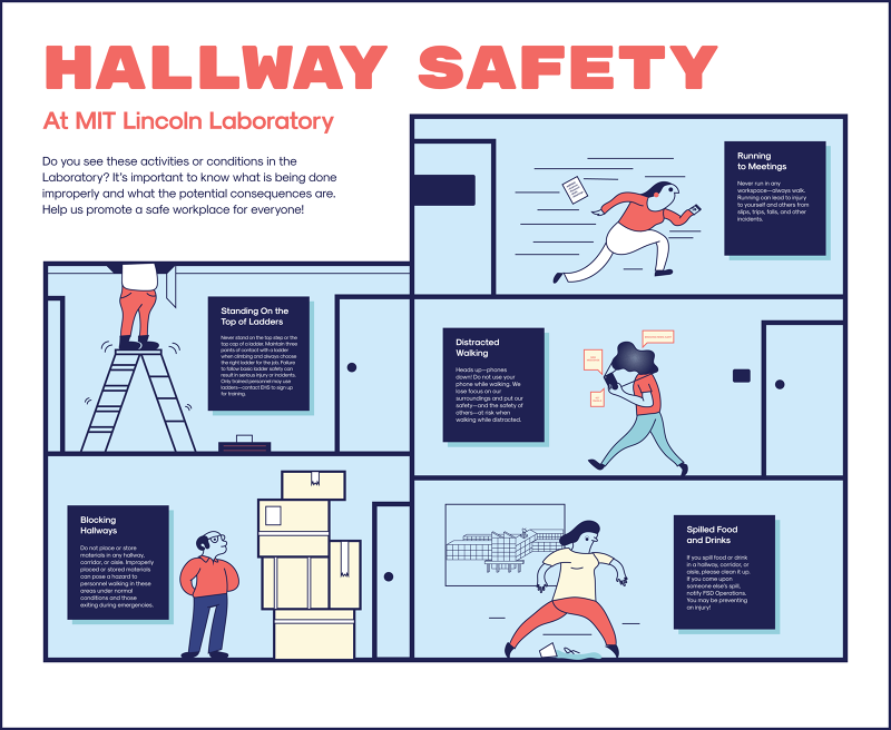 Hallway Safety - Bryan Mastergeorge Illustration & Design