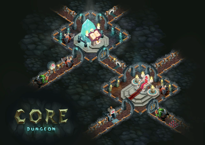 Core Dungeon - Mikko Lepistö // Game Art Portfolio