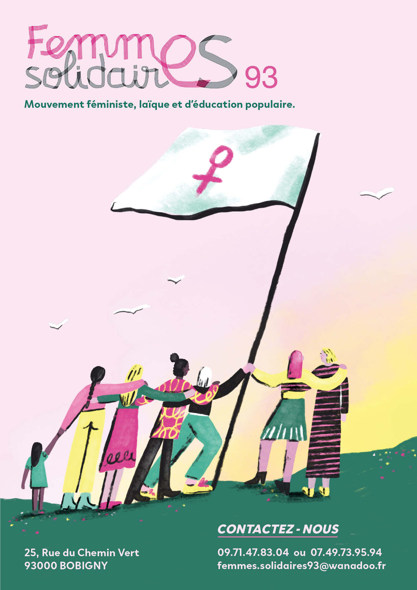 Femmes Solidaires - Dépliant - caroline laguerre