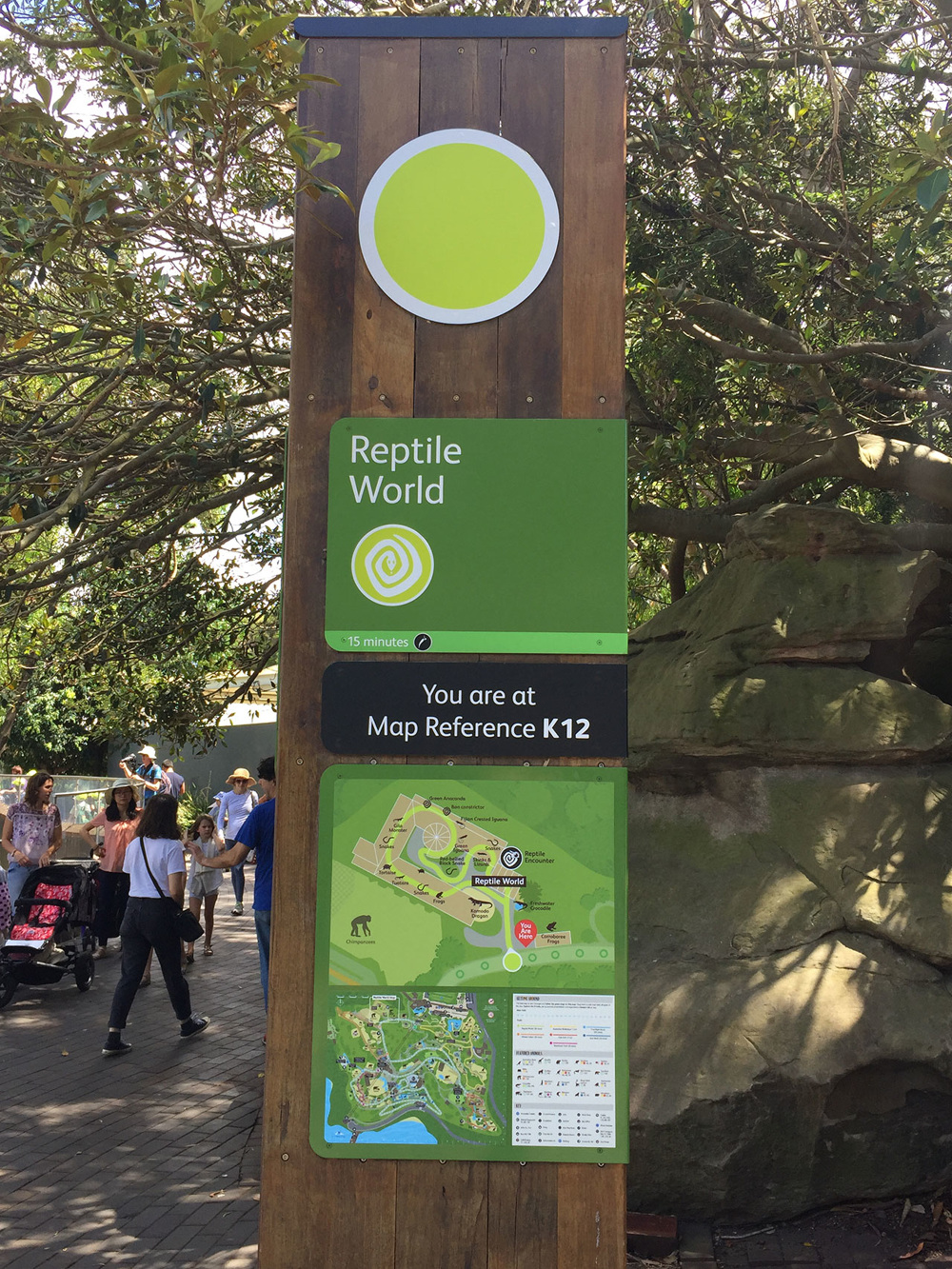 Taronga Zoo Wayfinding - Anders Alexander is a Designer