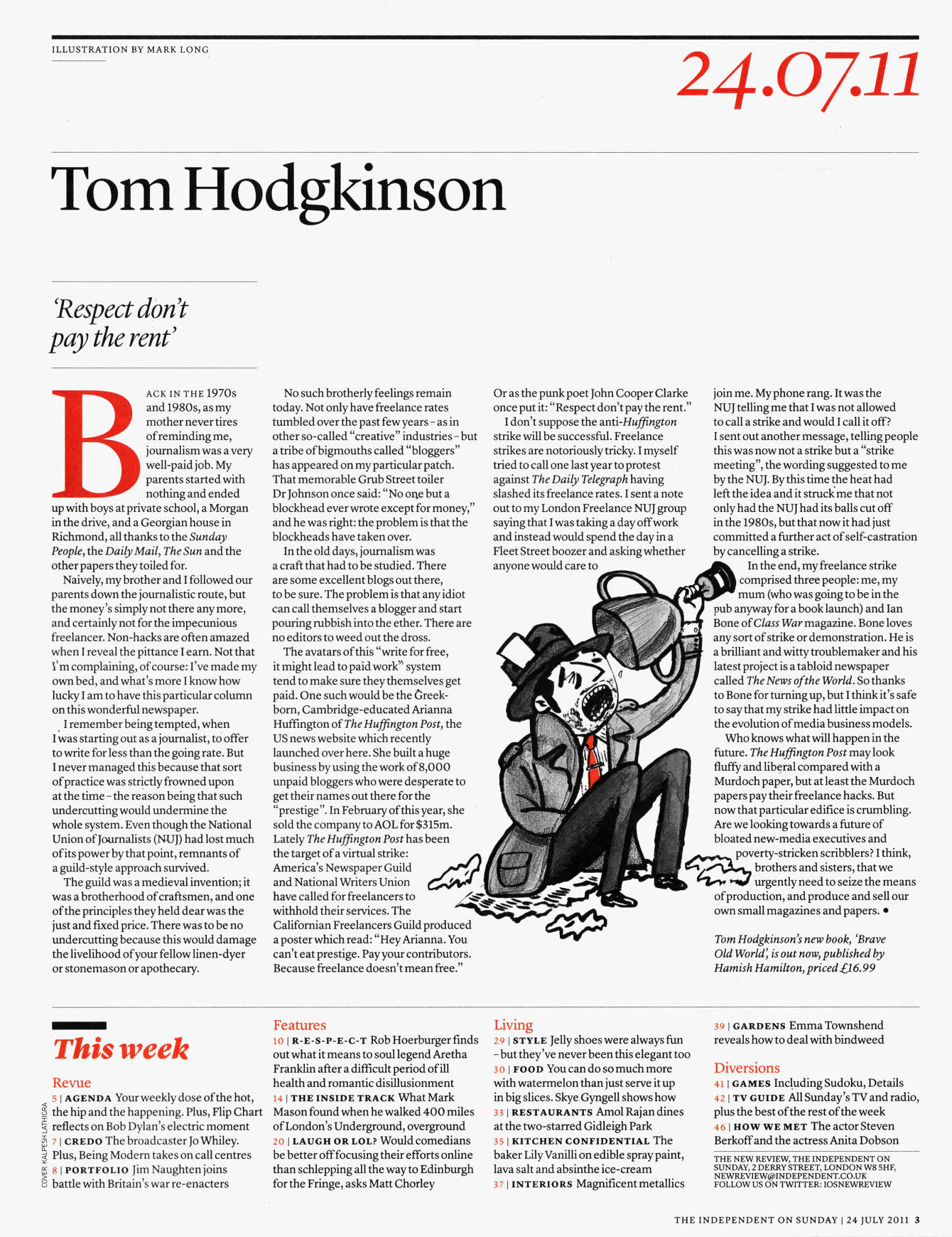Tom Hodgkinson - Mark Long