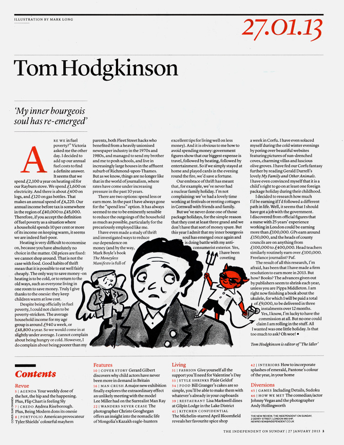 Tom Hodgkinson - Mark Long