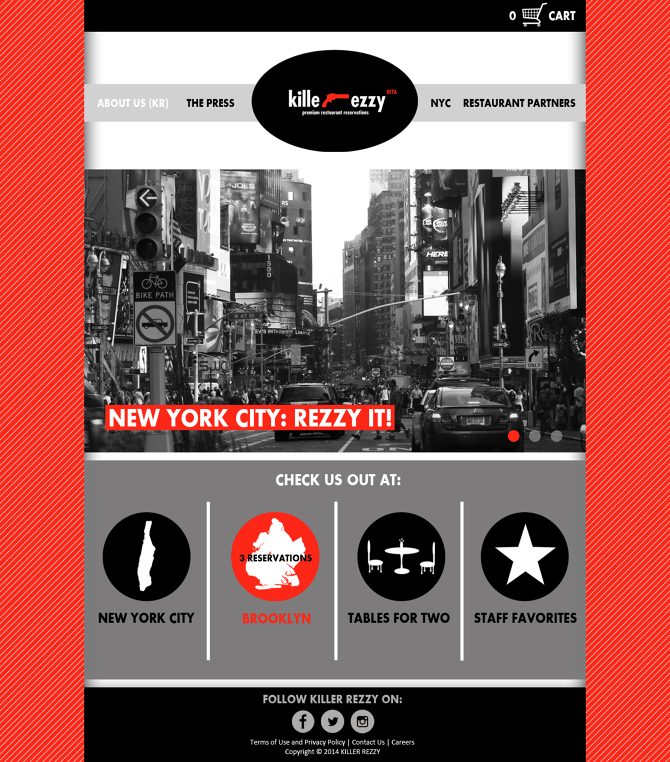 Killer Rezzy Logo & Website - Jennifer Vargas