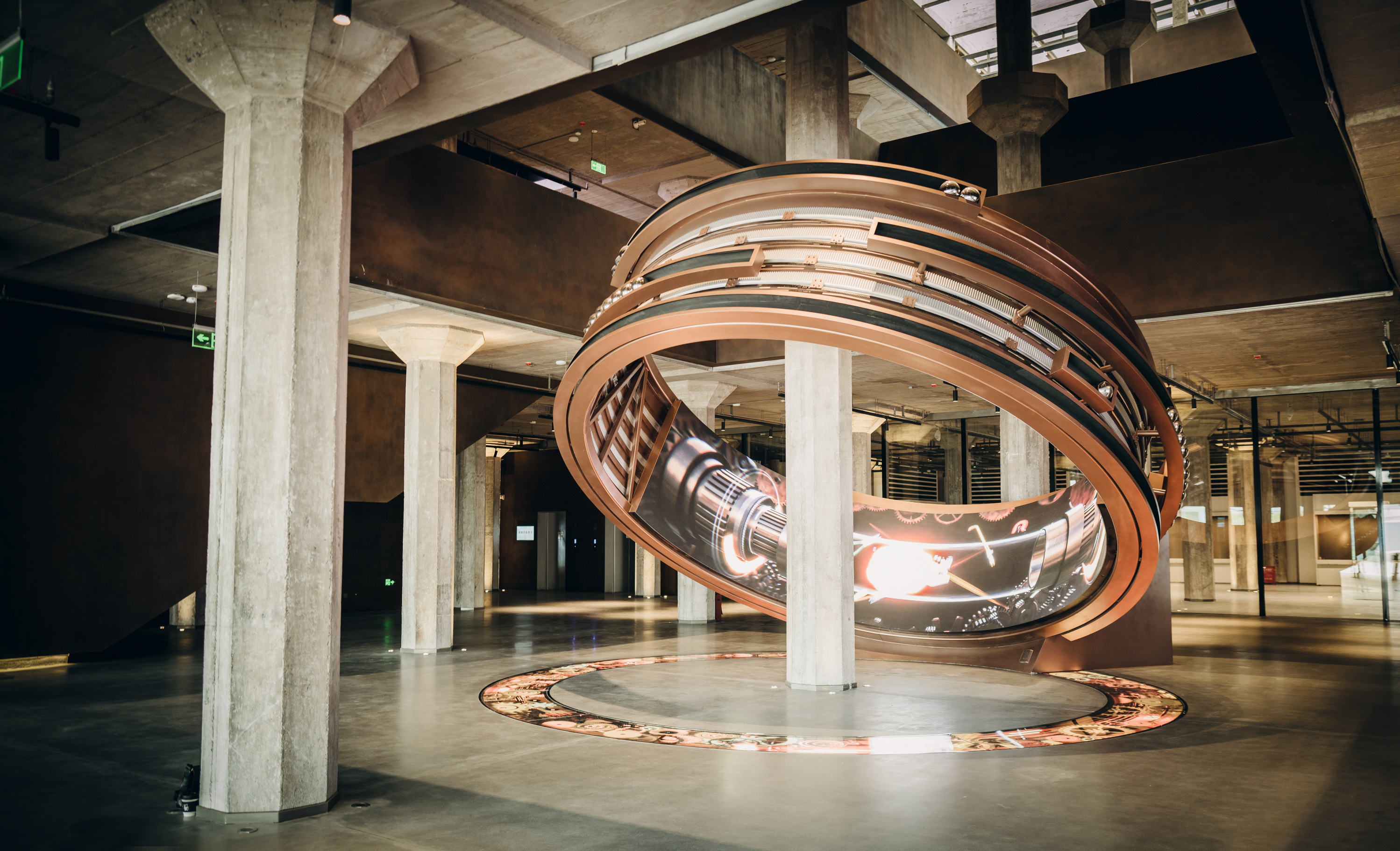 World Engine Kinetic Installation - Yunxin Hu