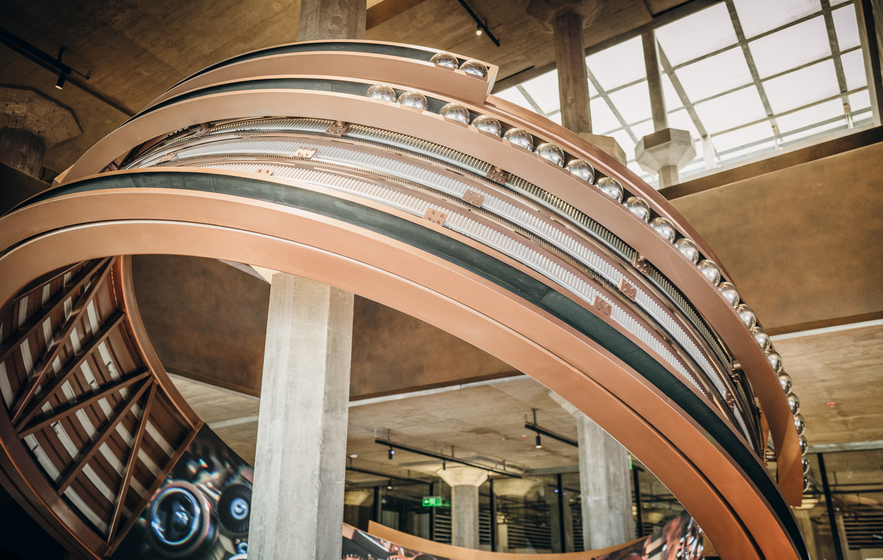 World Engine Kinetic Installation - Yunxin Hu