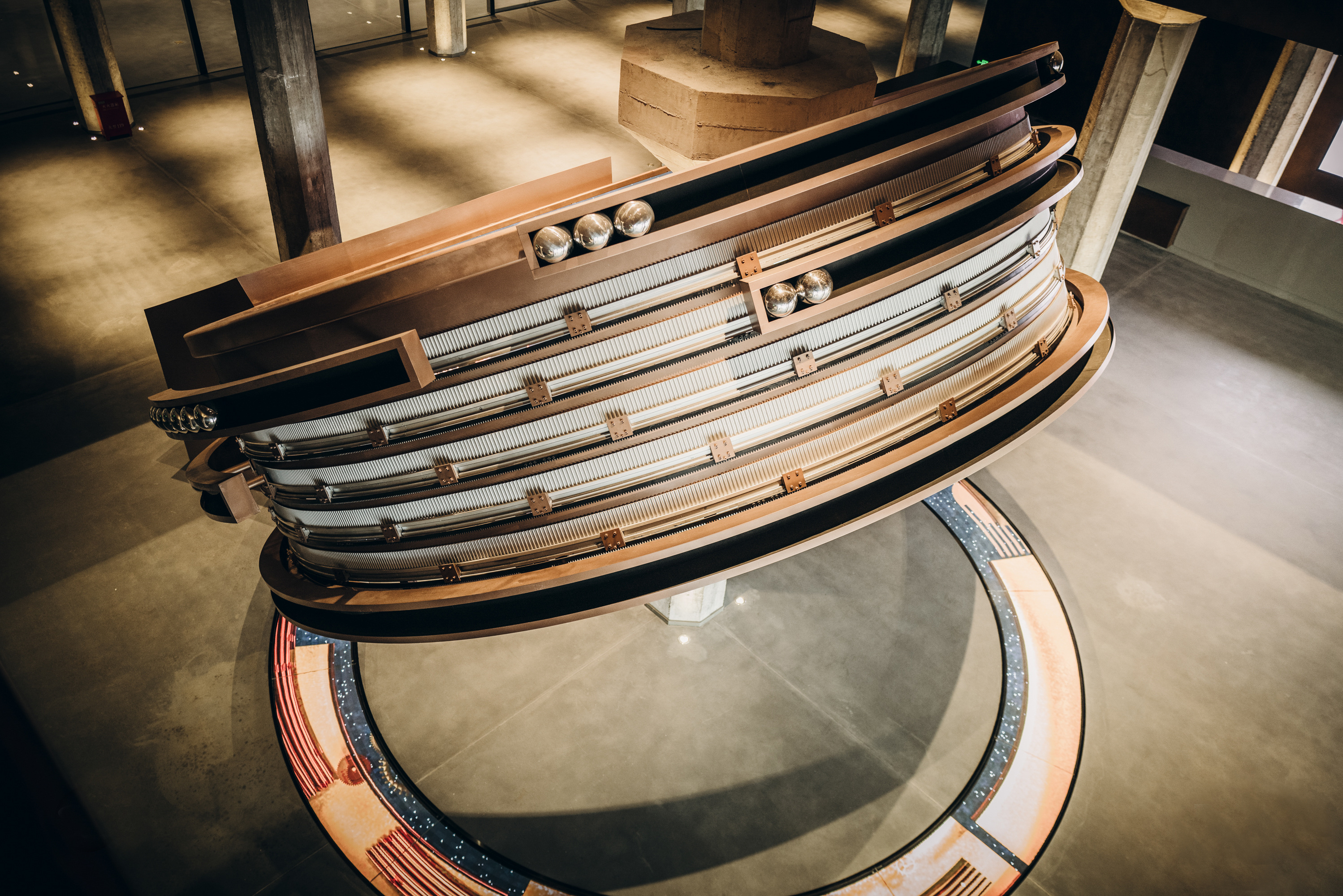 World Engine Kinetic Installation - Yunxin Hu