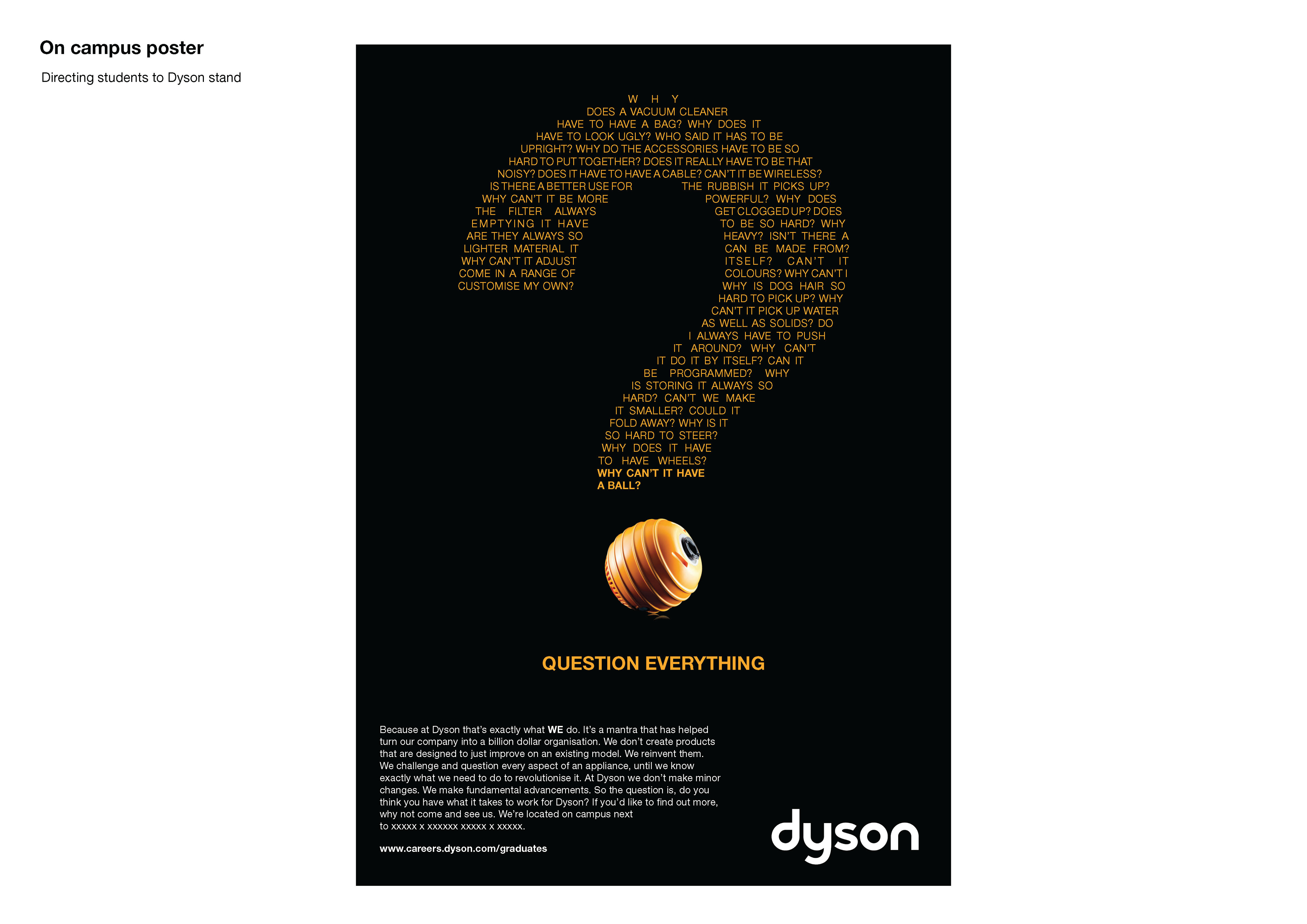 DYSON GRADUATES CAMPAIGN / BRANDING - kenicreative
