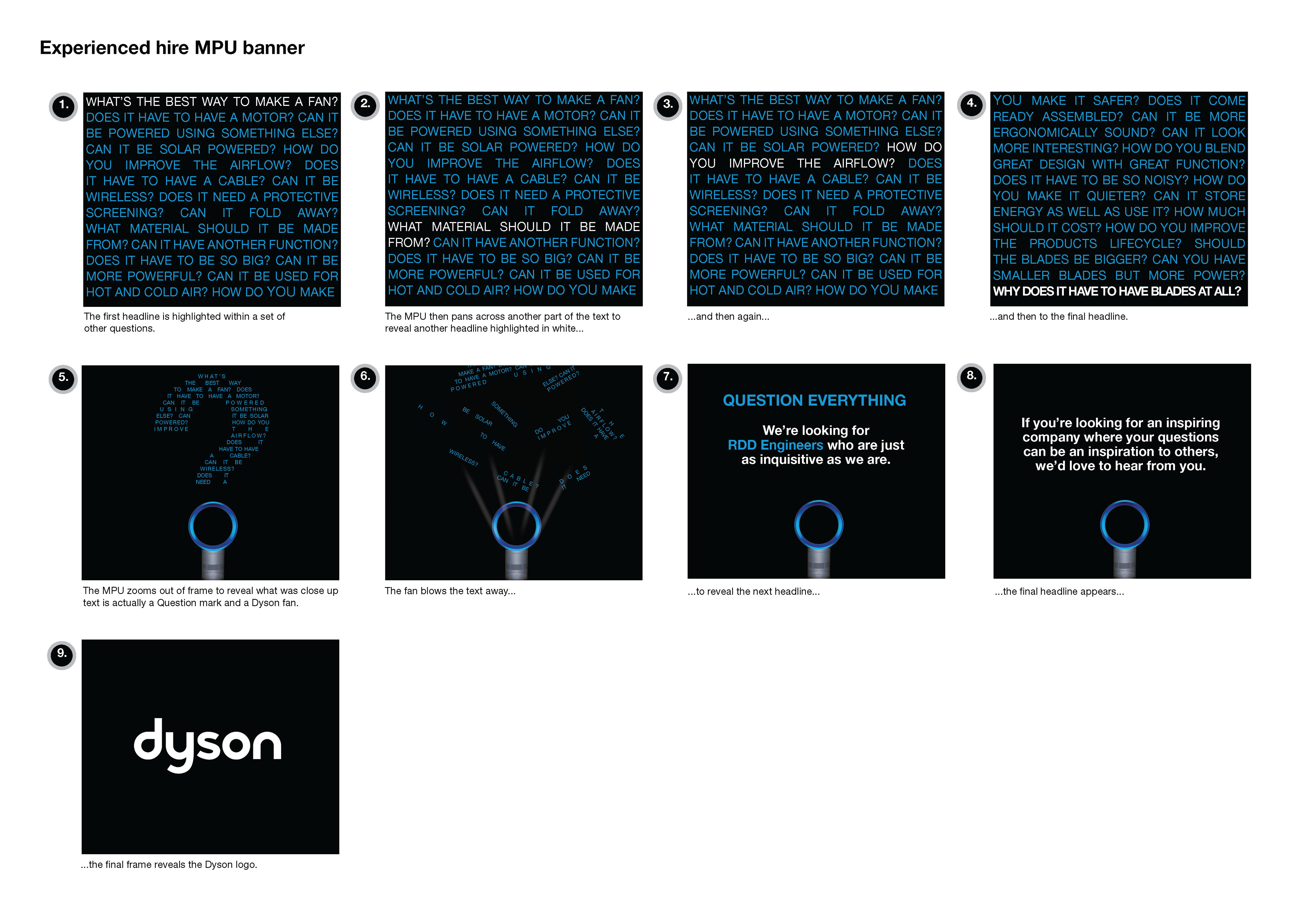 DYSON GRADUATES CAMPAIGN / BRANDING - kenicreative