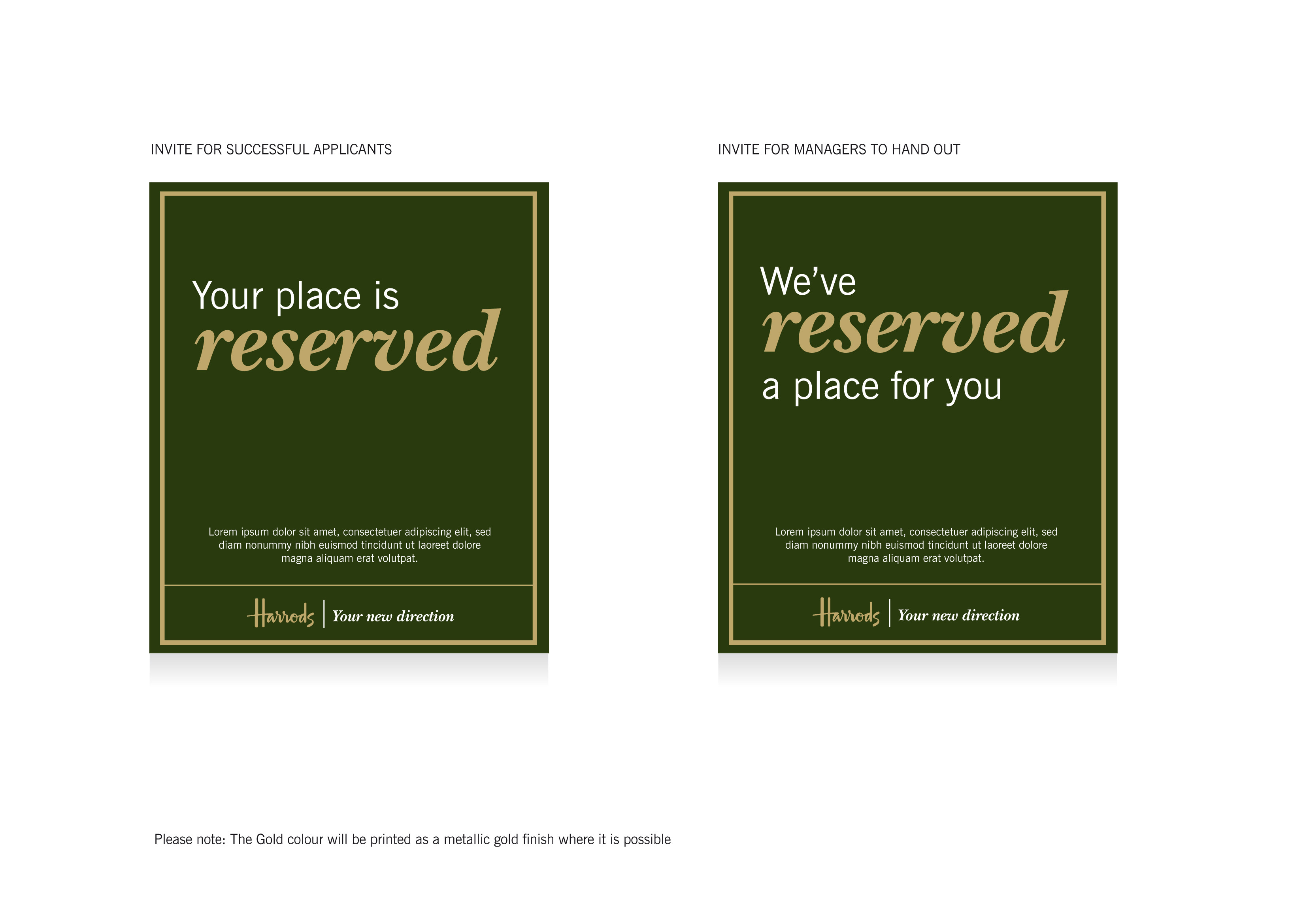 HARRODS ATTRACTION / BRANDING / INTERNAL - kenicreative
