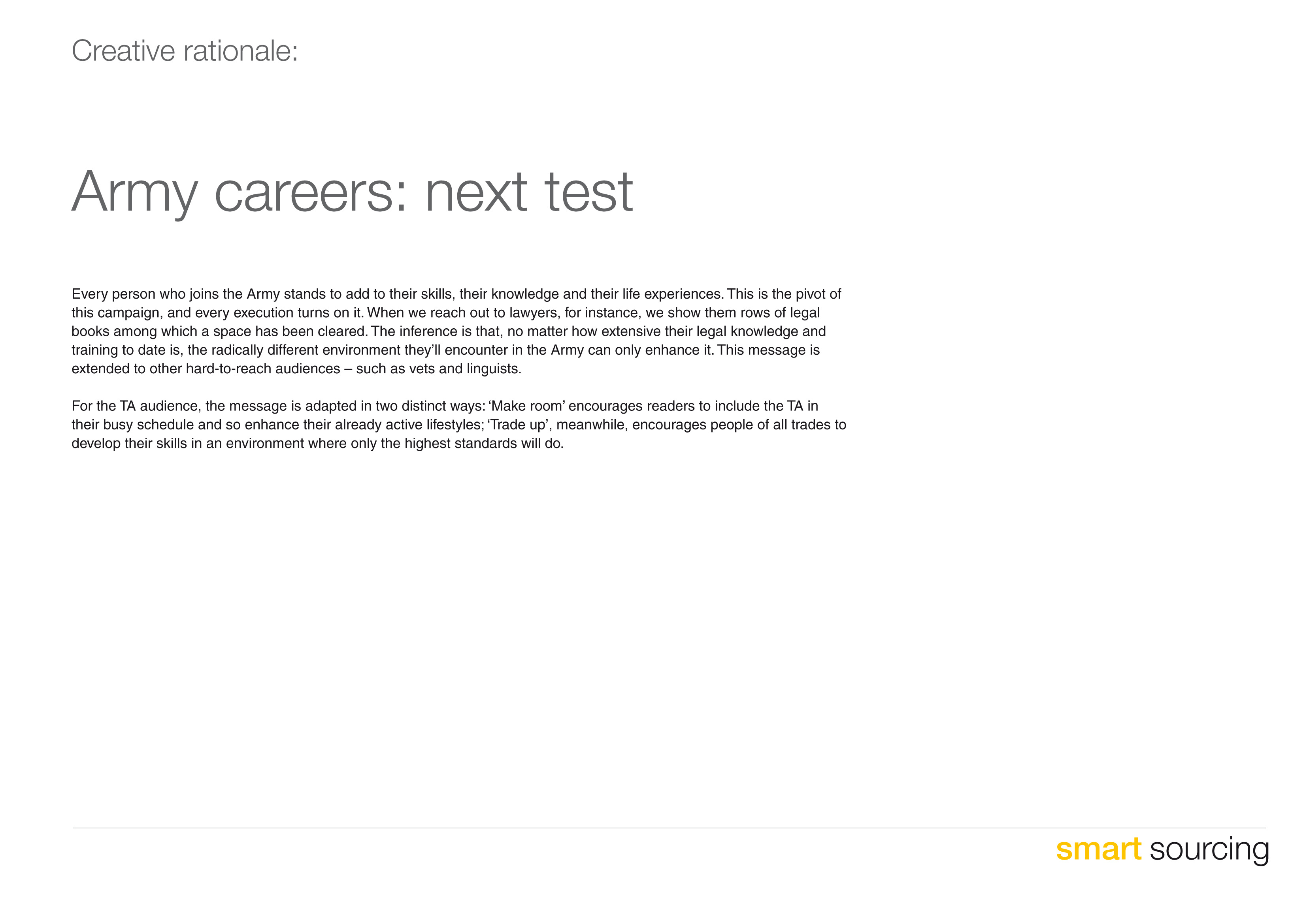 THE ARMY RECRUITMENT CAMPAIGN - kenicreative