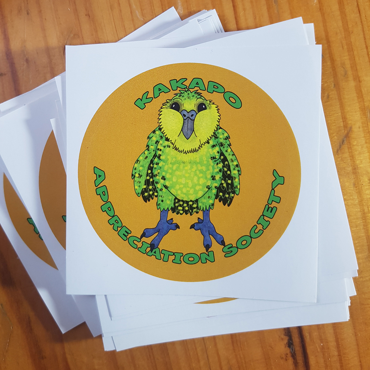 Kakapo Appreciation Society - Ben Pearmain Illustration