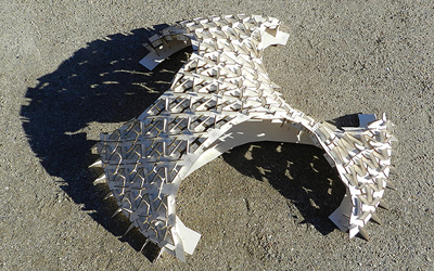 Corrugated Cardboard Shell 1:1 - Lina Vestarte