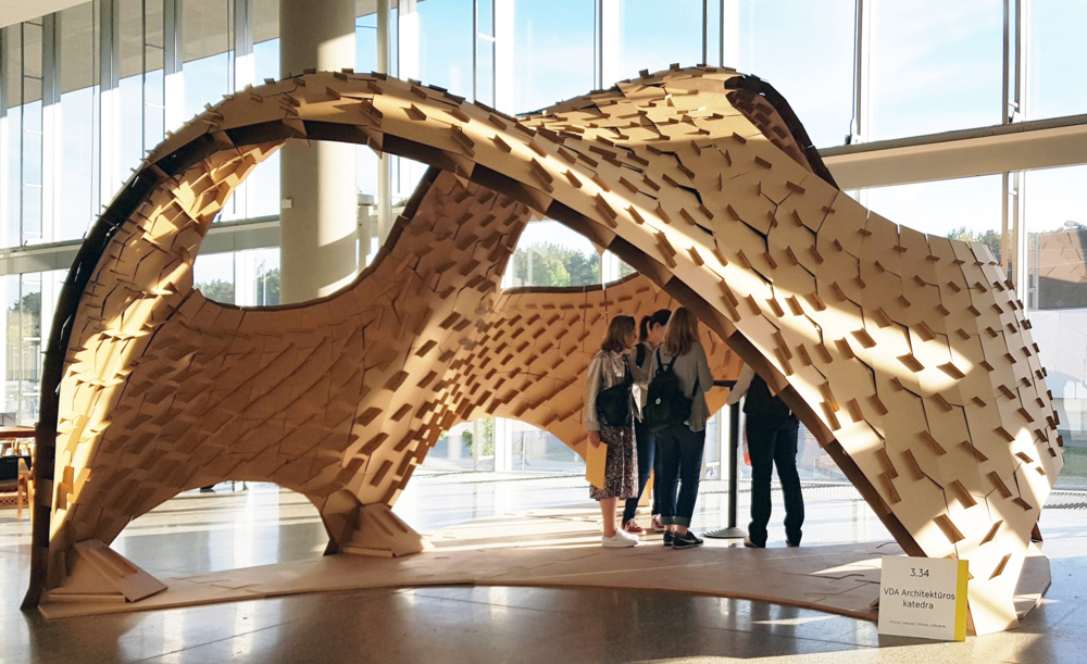 Corrugated Cardboard Shell 1:1 - Lina Vestarte