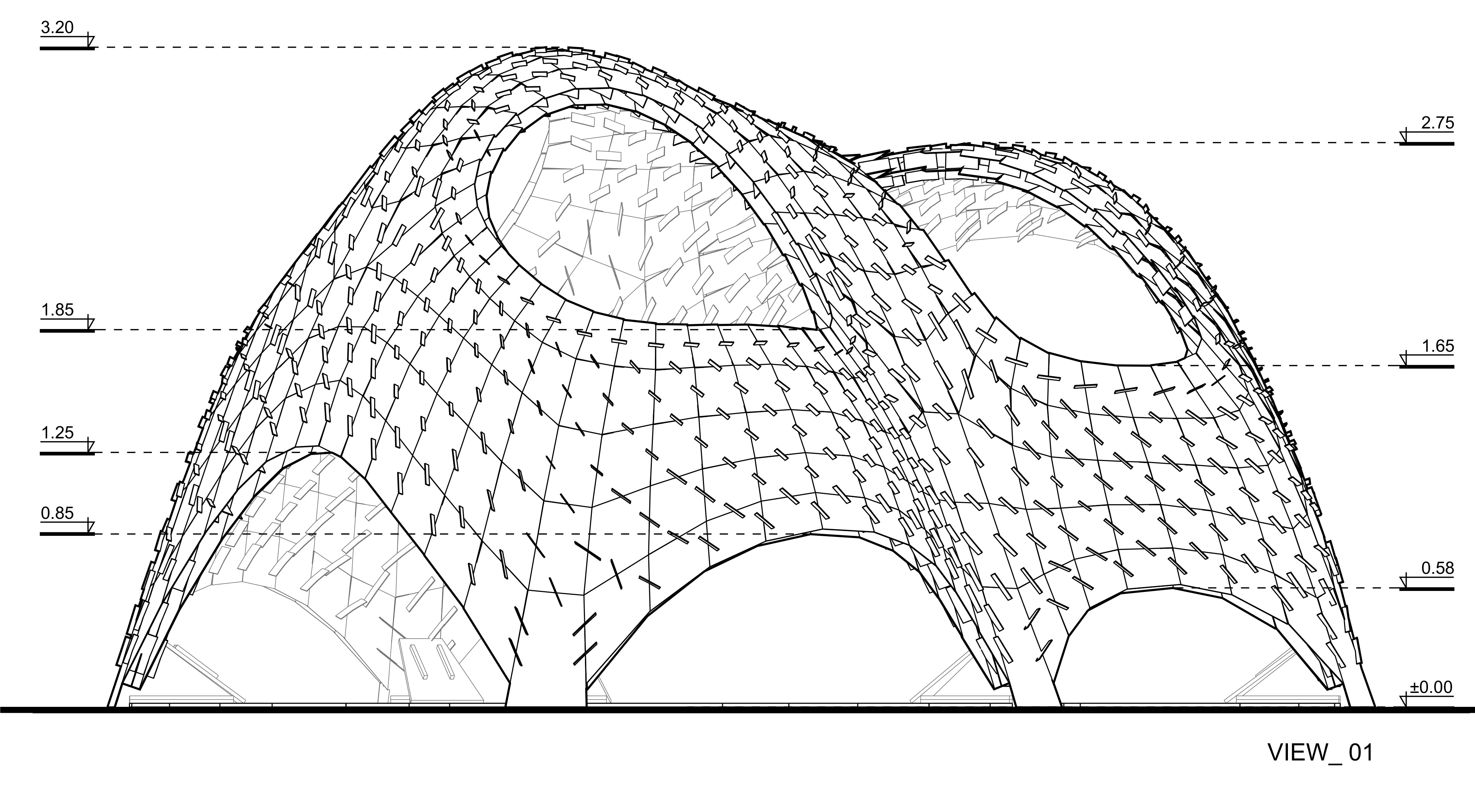 Corrugated Cardboard Shell 1:1 - Lina Vestarte