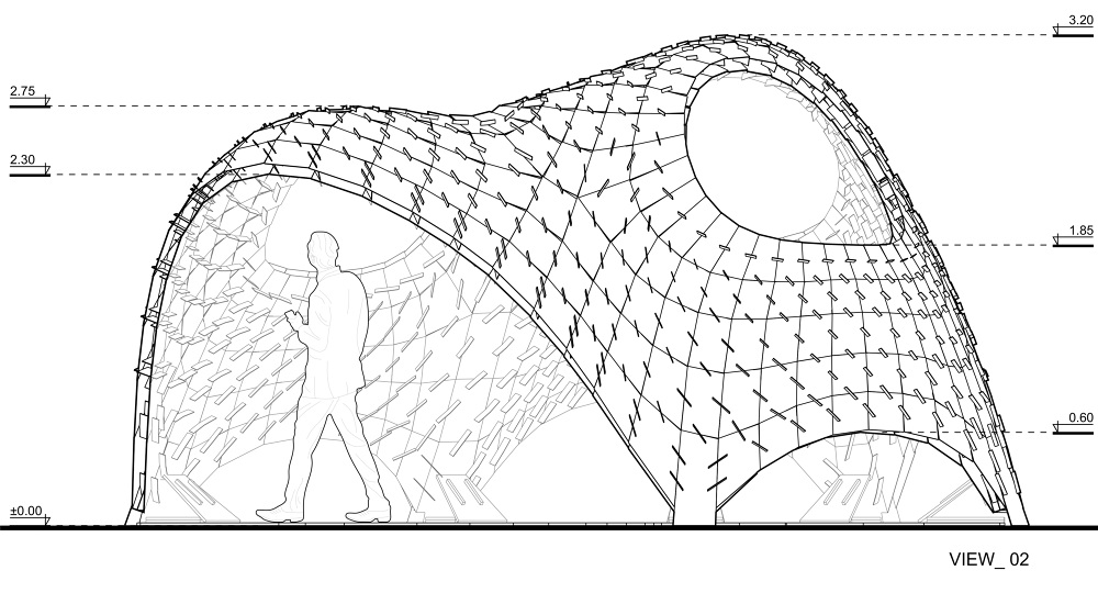 Corrugated Cardboard Shell 1:1 - Lina Vestarte