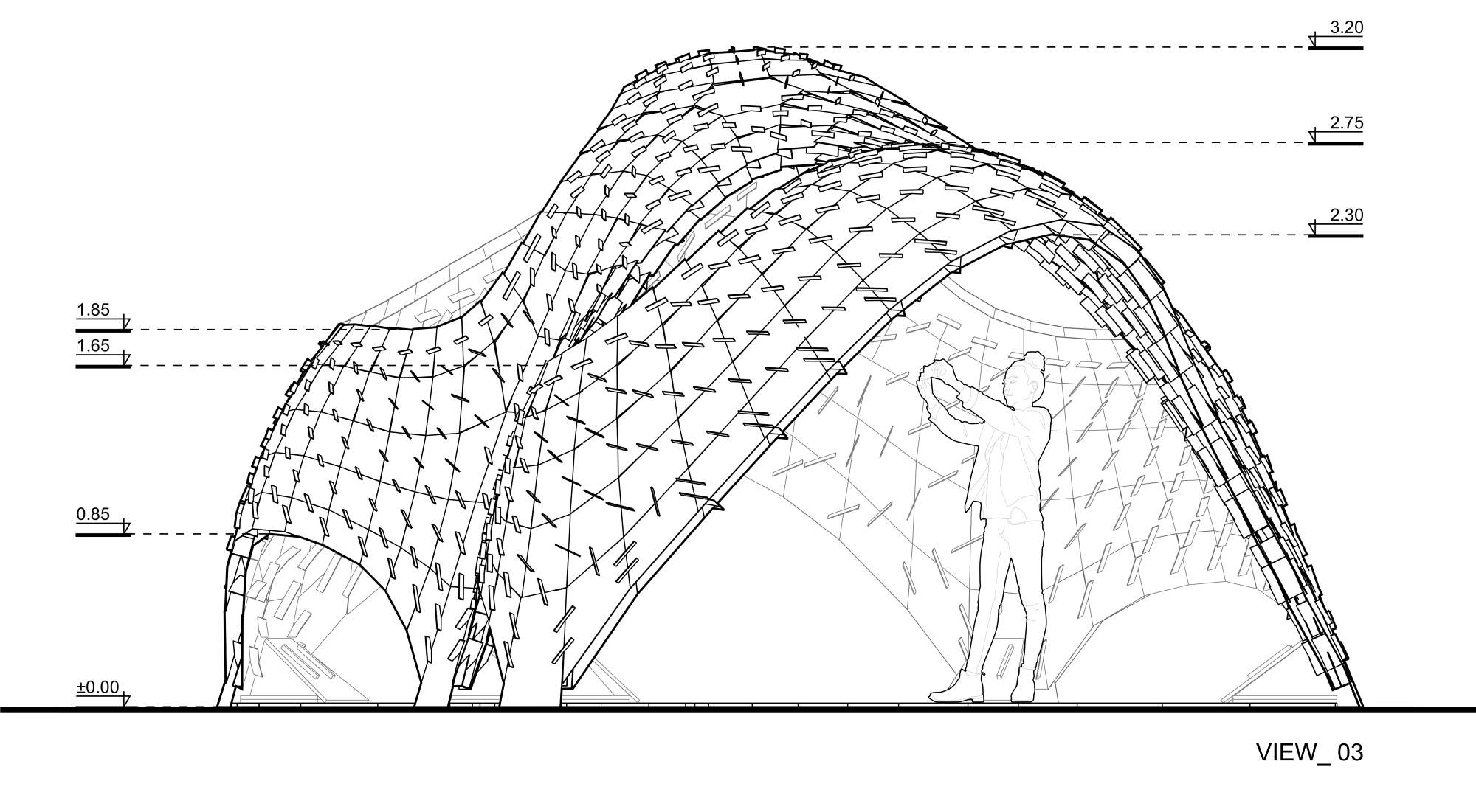 Corrugated Cardboard Shell 1:1 - Lina Vestarte