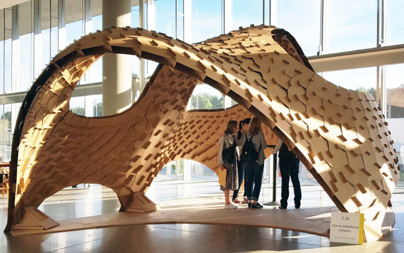 Corrugated Cardboard Shell 1:1 - Lina Vestarte