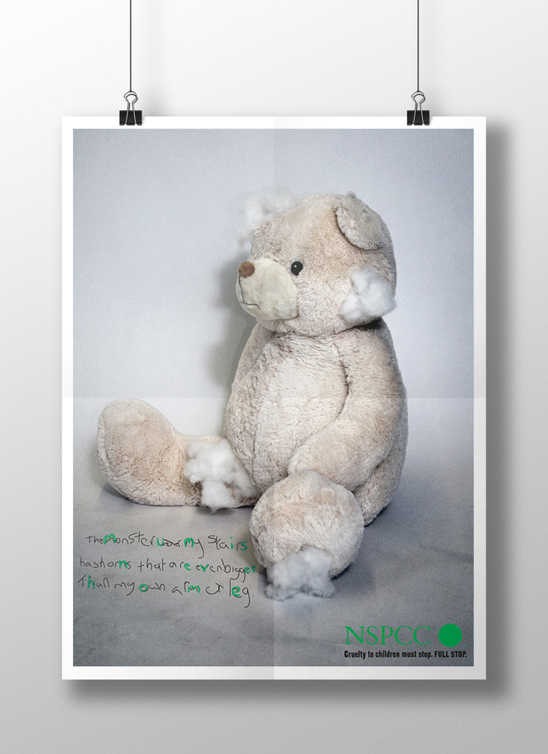 NSPCC Poster Design - Robert Ford