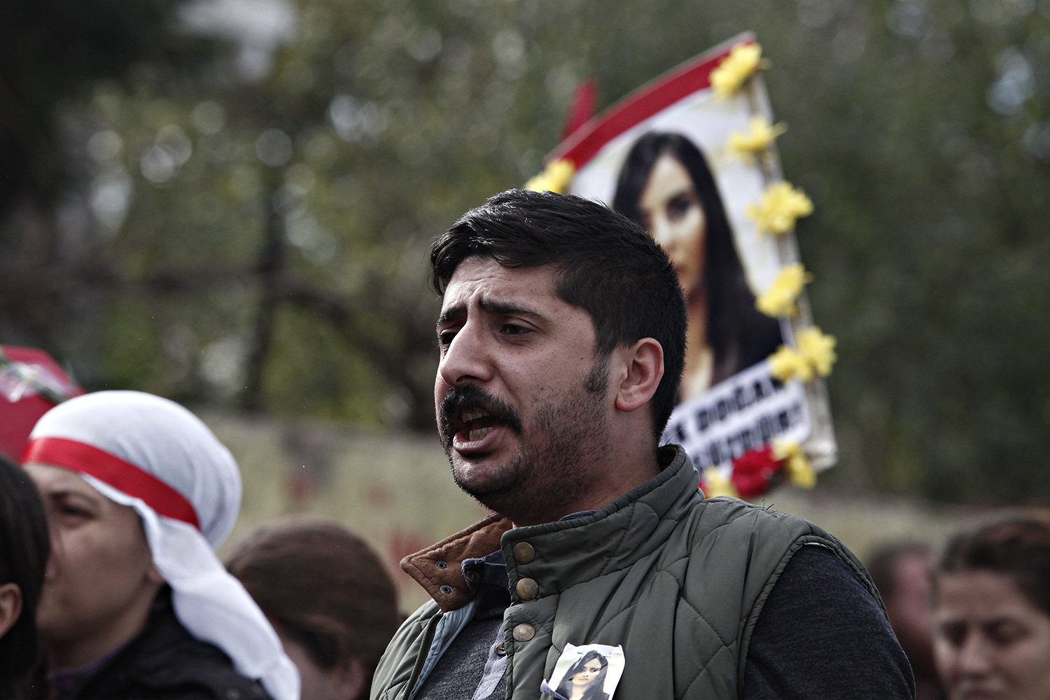 Funeral ceremony Dilek Dogan, Istanbul - Alexandros Michailidis ...