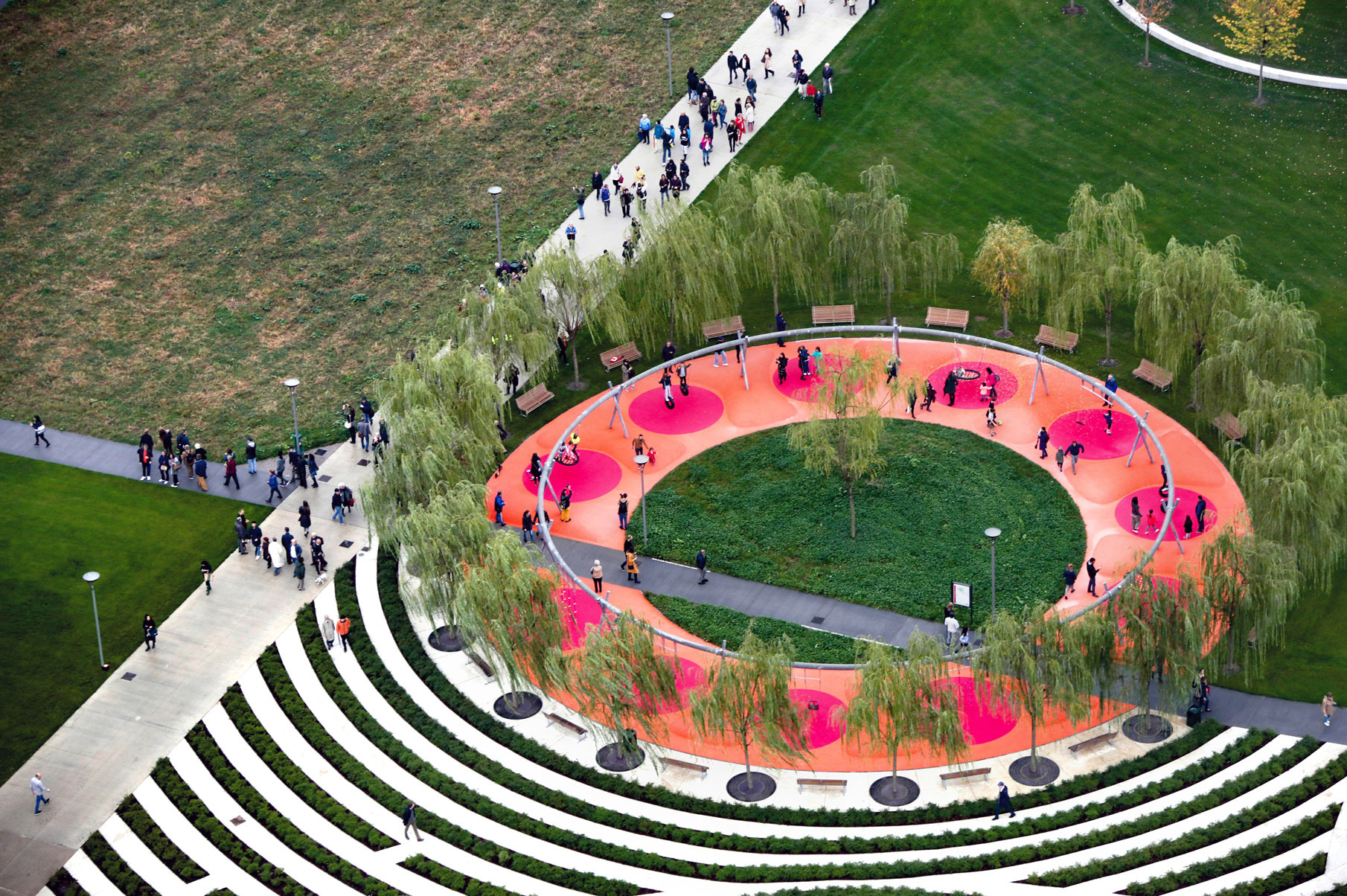 Biblioteca degli Alberi Milan - Inside Outside