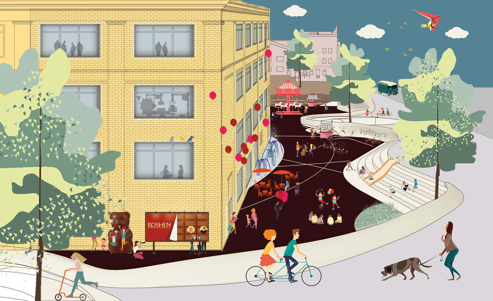 Chocolate Factory Kiev - Inside Outside