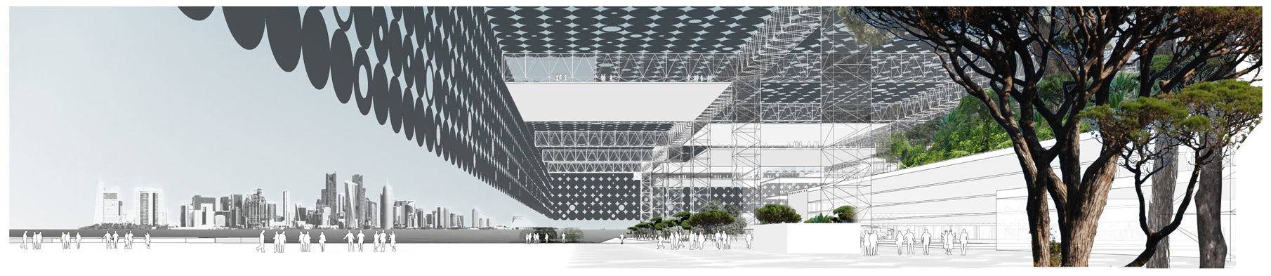 Doha Art Mill - Inside Outside