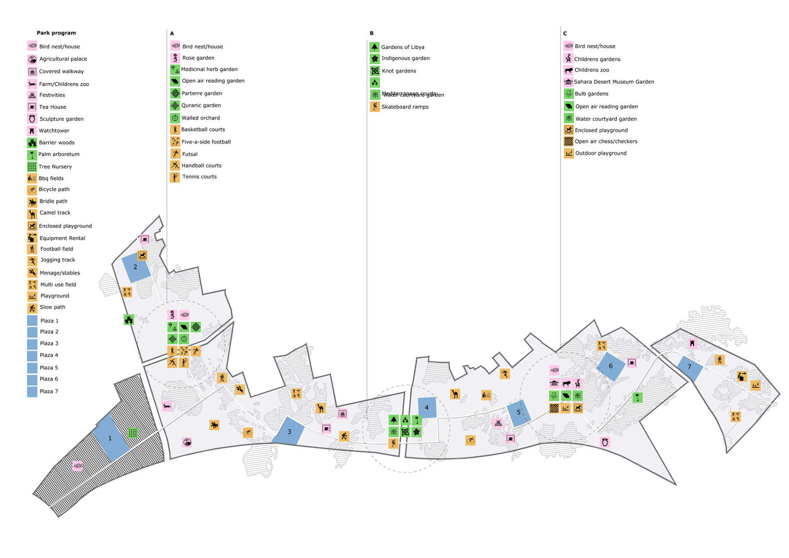Sahara Gateway Park Sebha - Inside Outside
