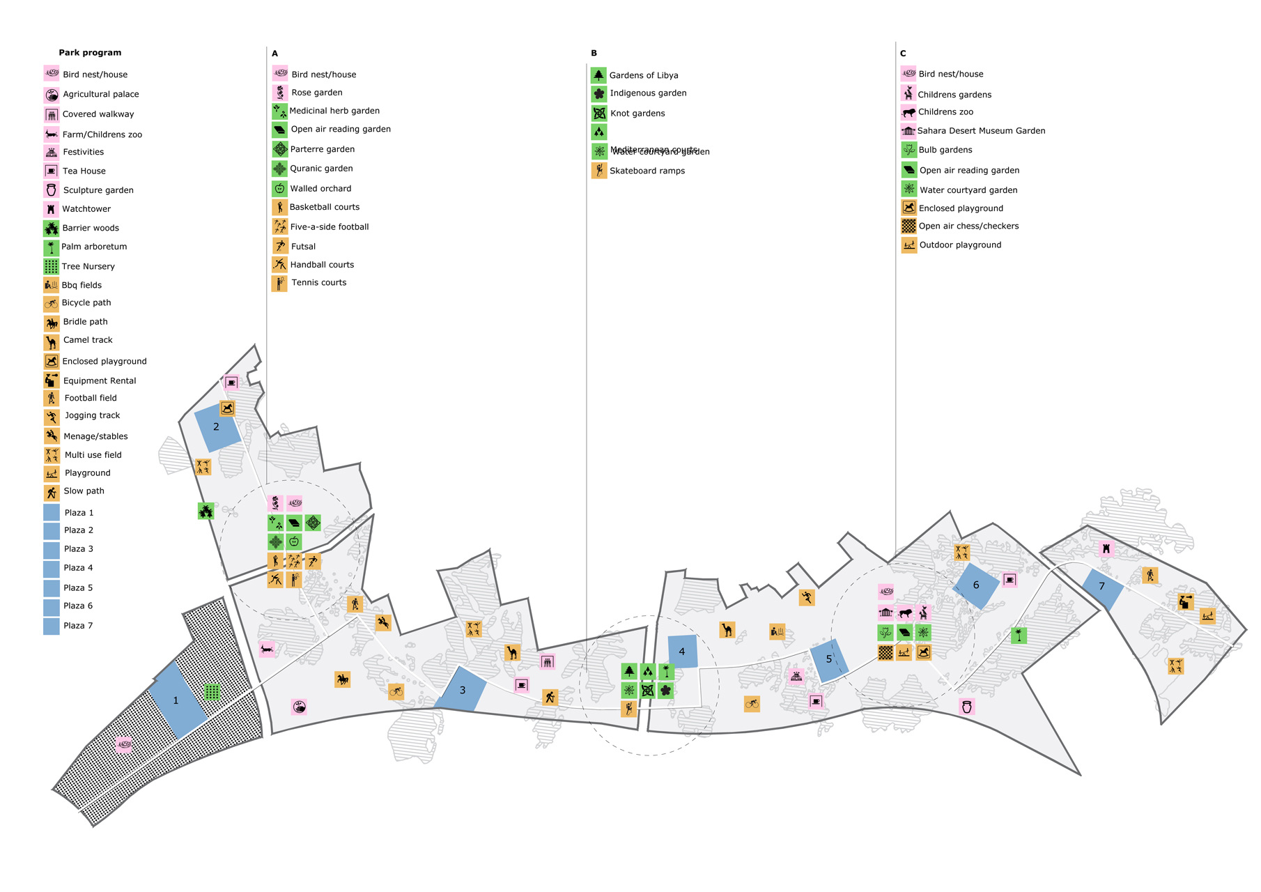 Sahara Gateway Park Sebha - Inside Outside