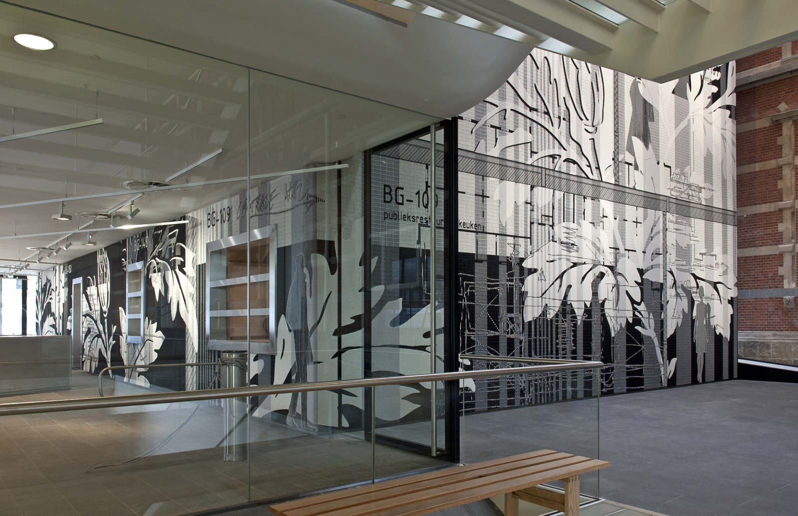 Damask, Stedelijk Museum, Amsterdam - Inside Outside