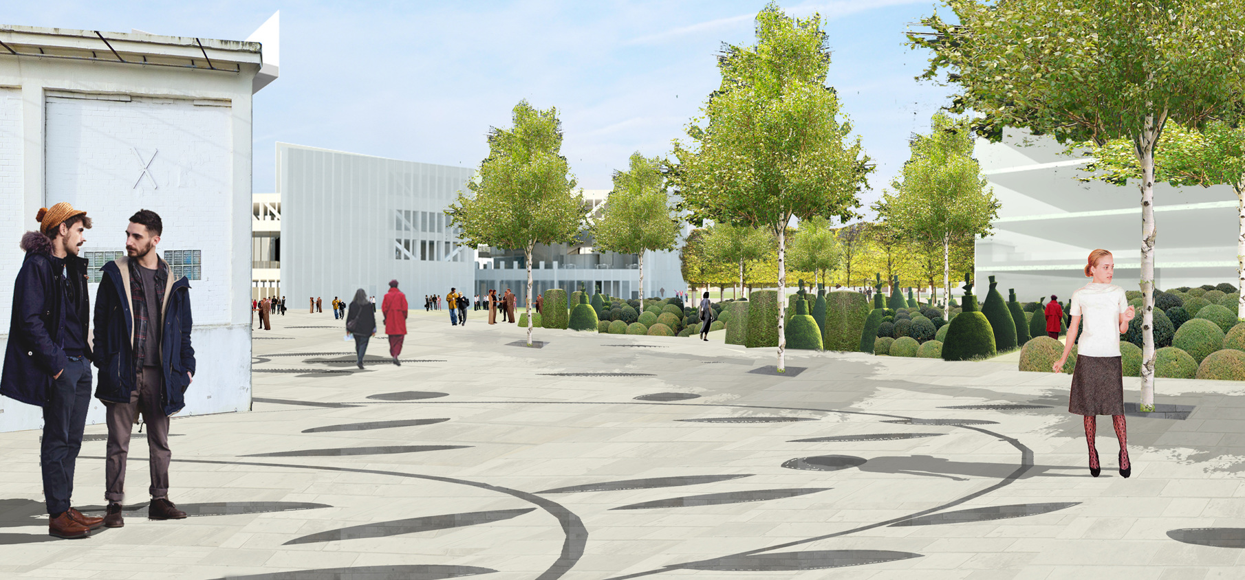 Caen masterplan - Inside Outside