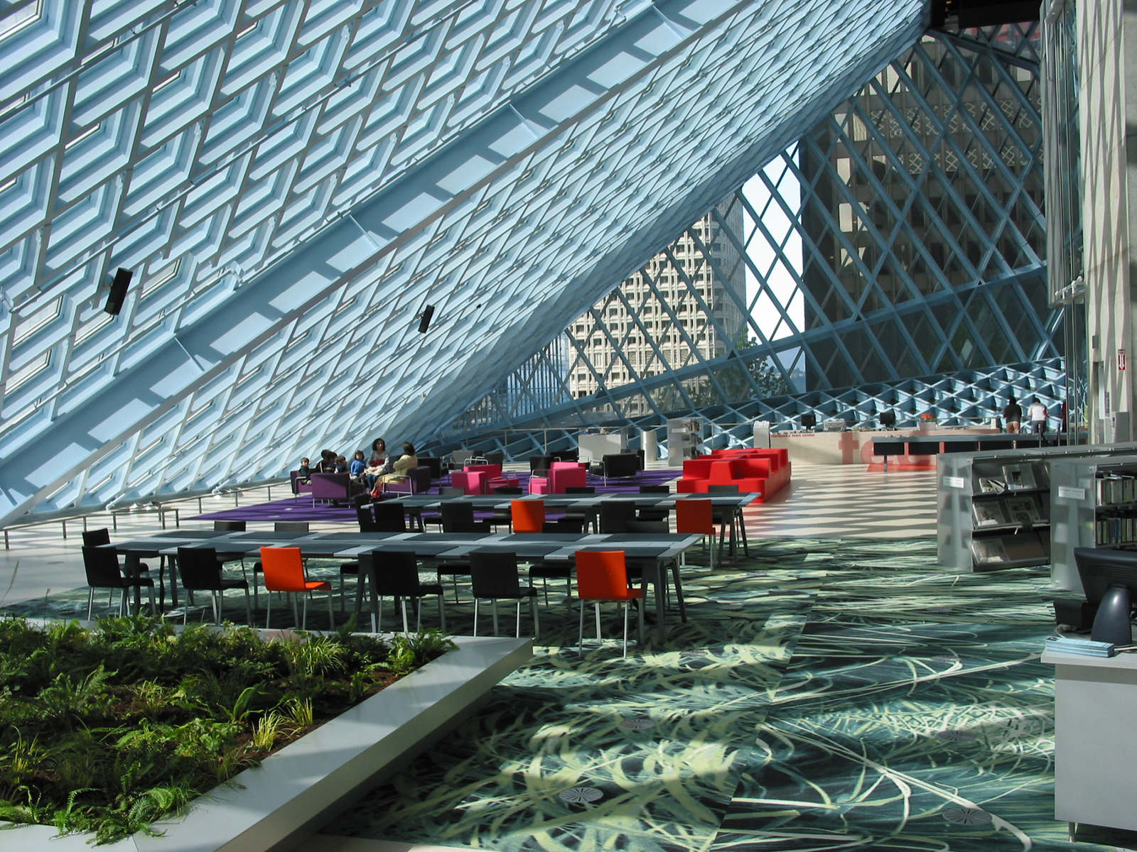 Seattle Public Library - Inside Outside