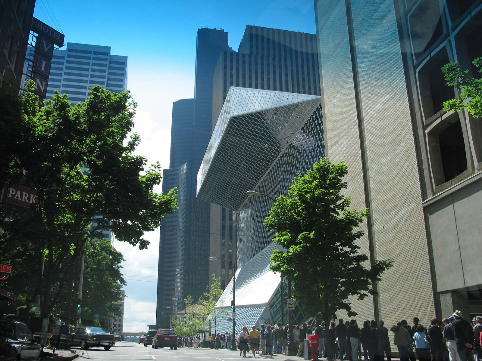 Seattle Public Library - Inside Outside