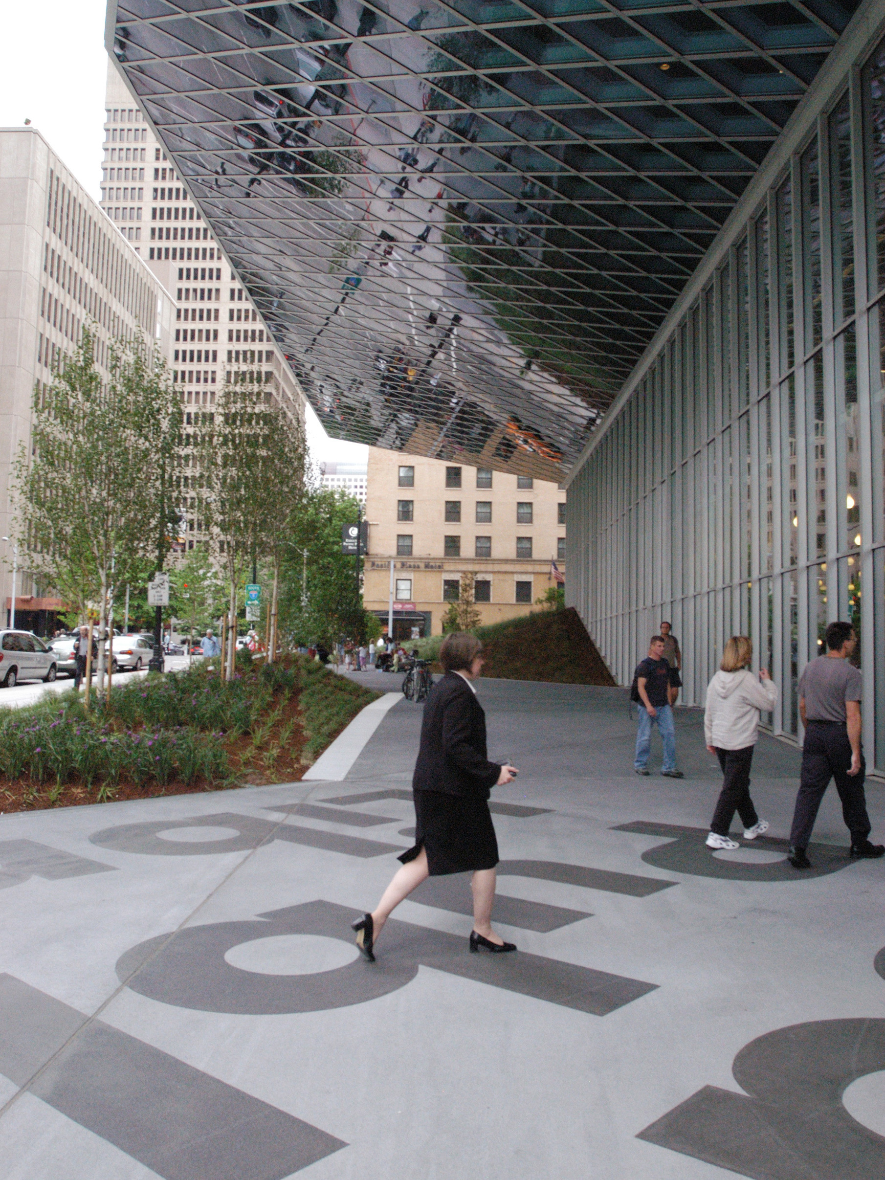 Seattle Public Library - Inside Outside