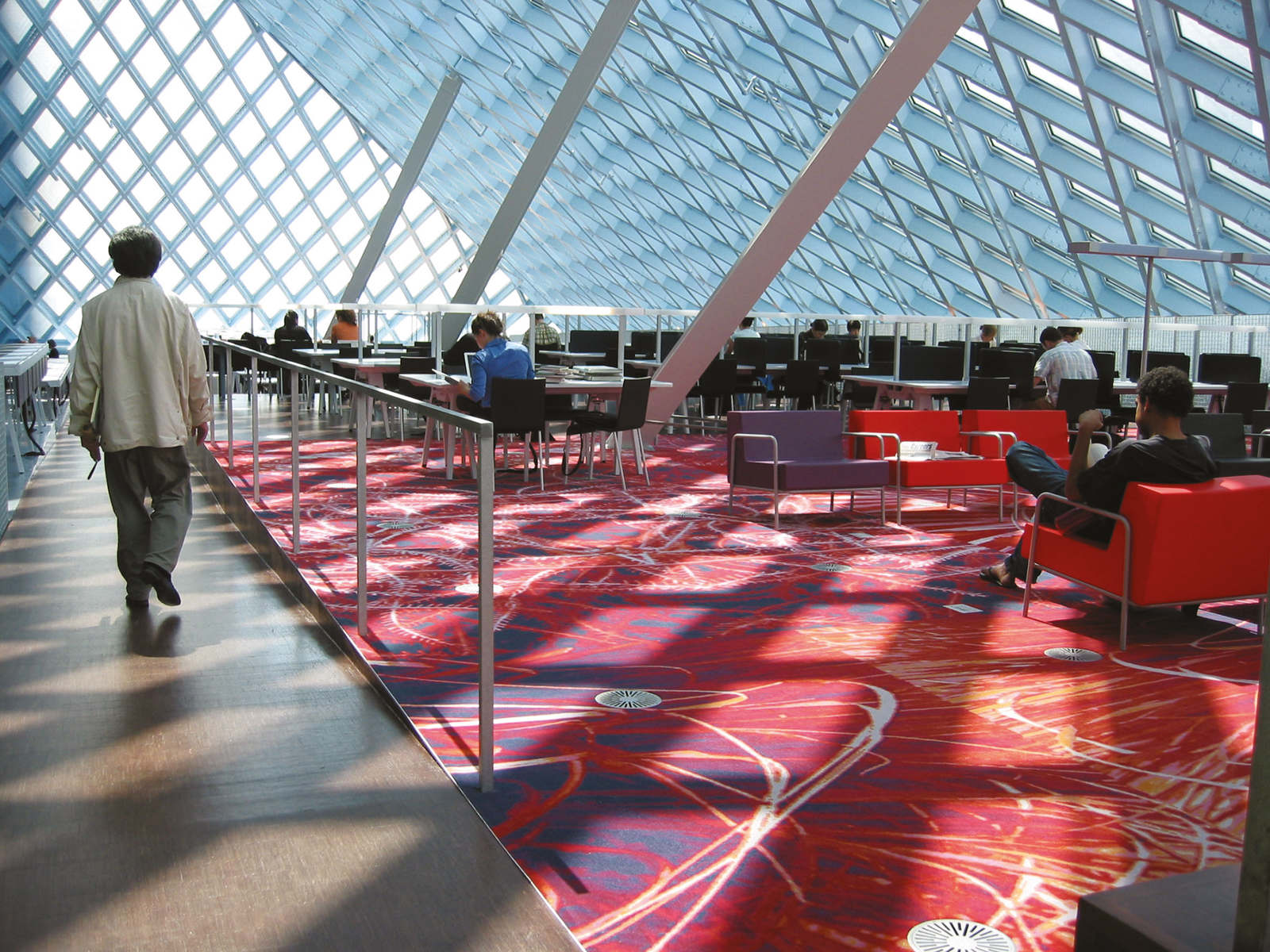 Seattle Public Library - Inside Outside