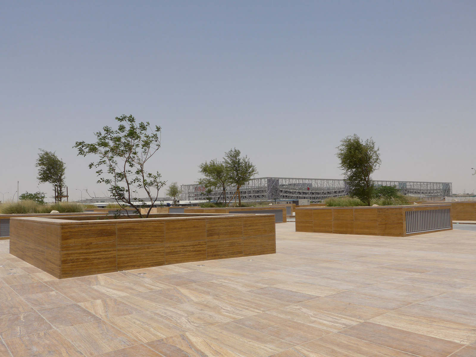 Qatar Foundation Headquarters Doha - Inside Outside